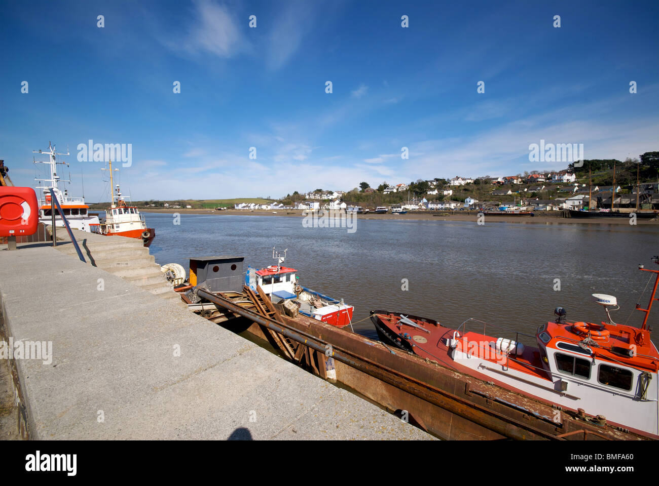 Bideford Devon UK River Torridge Fishing Boat Stock Photo - Alamy Bideford Devon UK River Torridge Fishing Boat Stock Photo - Alamy