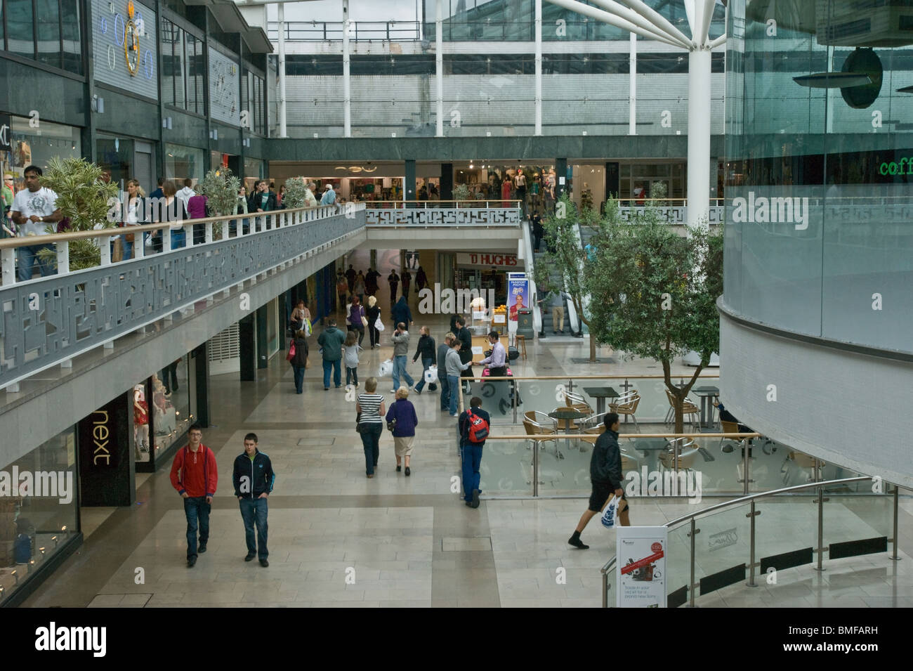 Coventry City Centre lower precinct Stock Photo - Alamy
