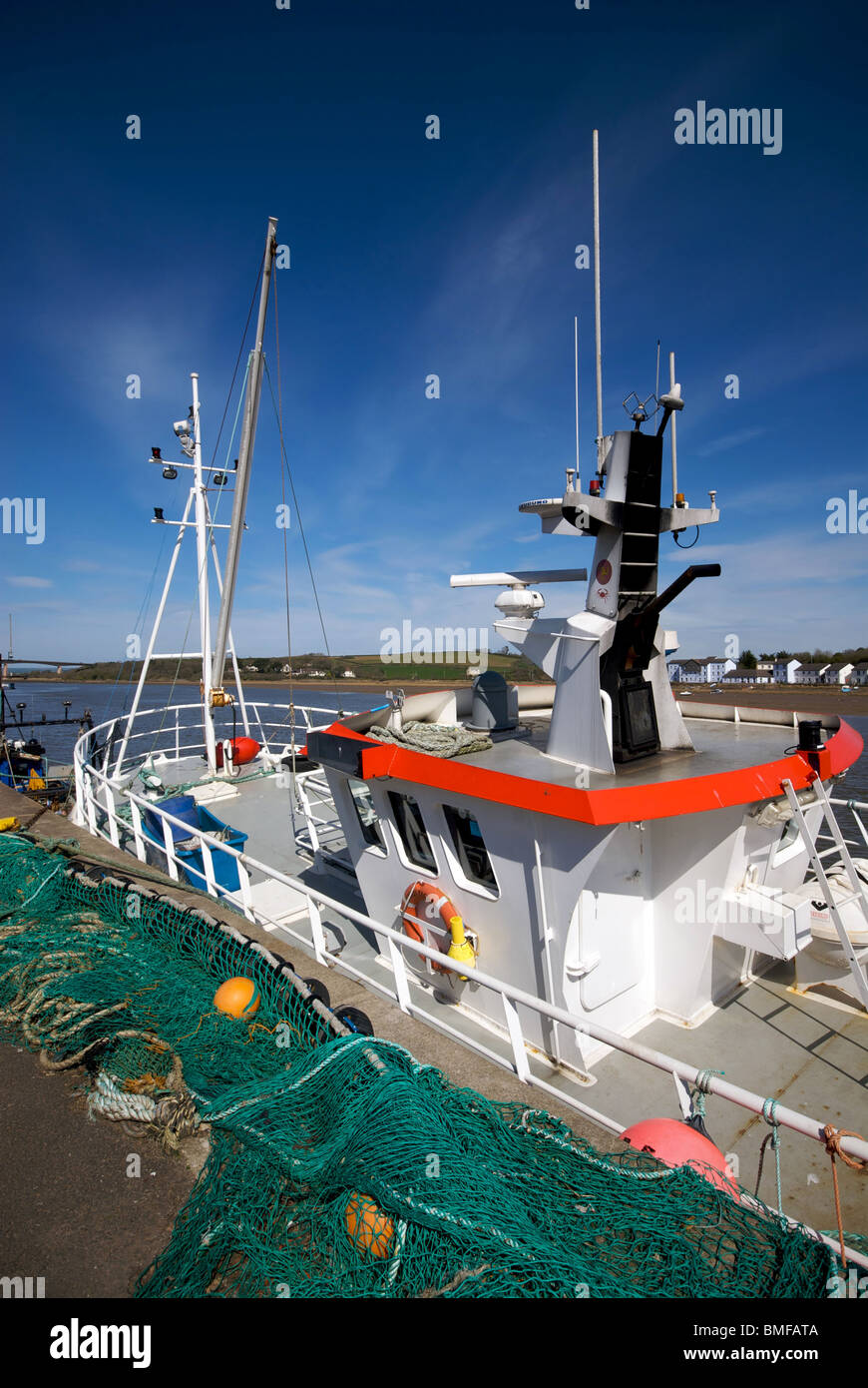 Bideford Devon UK River Torridge Fishing Boat Stock Photo - Alamy Bideford Devon UK River Torridge Fishing Boat Stock Photo - Alamy