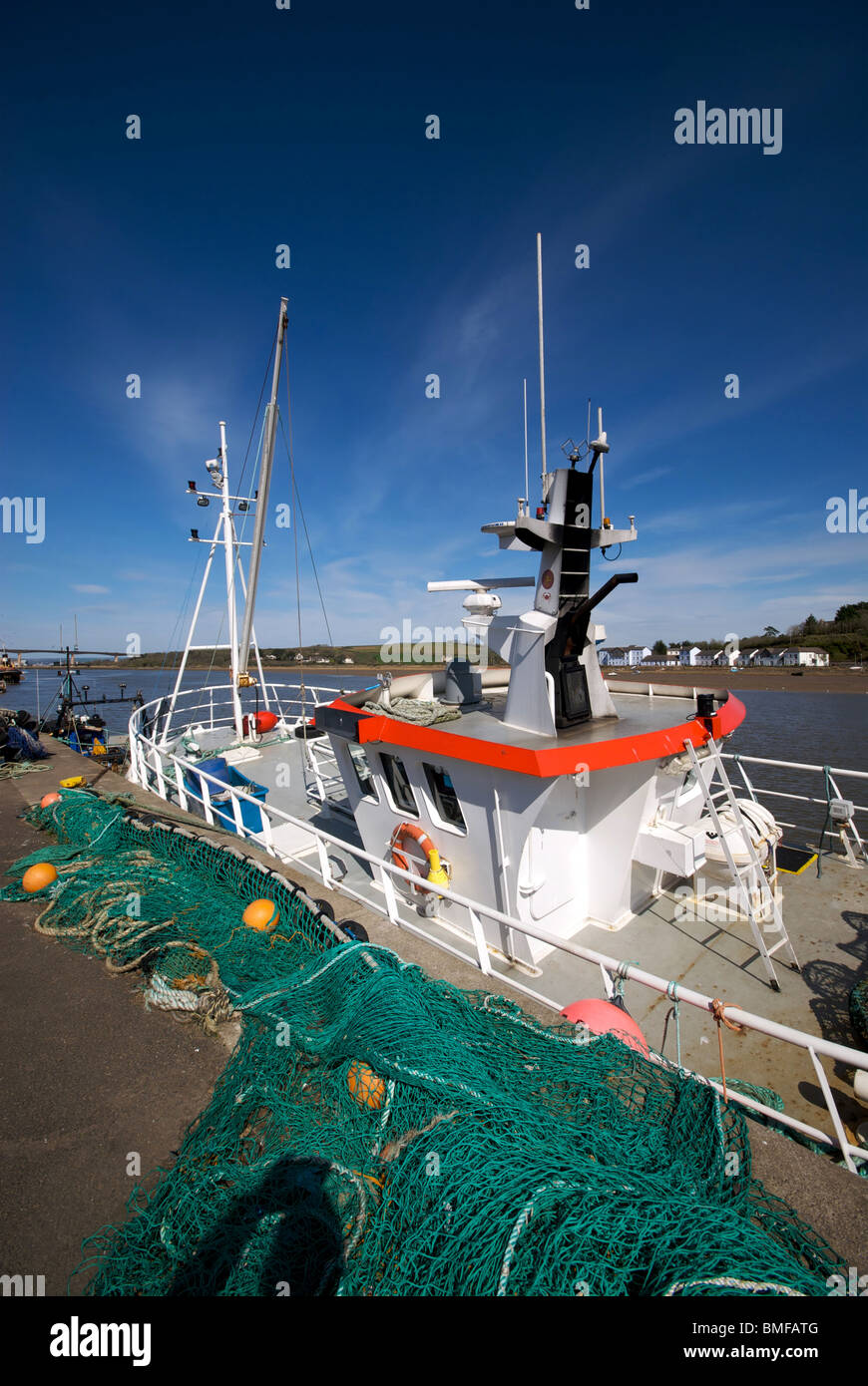 Bideford Devon UK River Torridge Fishing Boat Stock Photo - Alamy Bideford Devon UK River Torridge Fishing Boat Stock Photo - Alamy