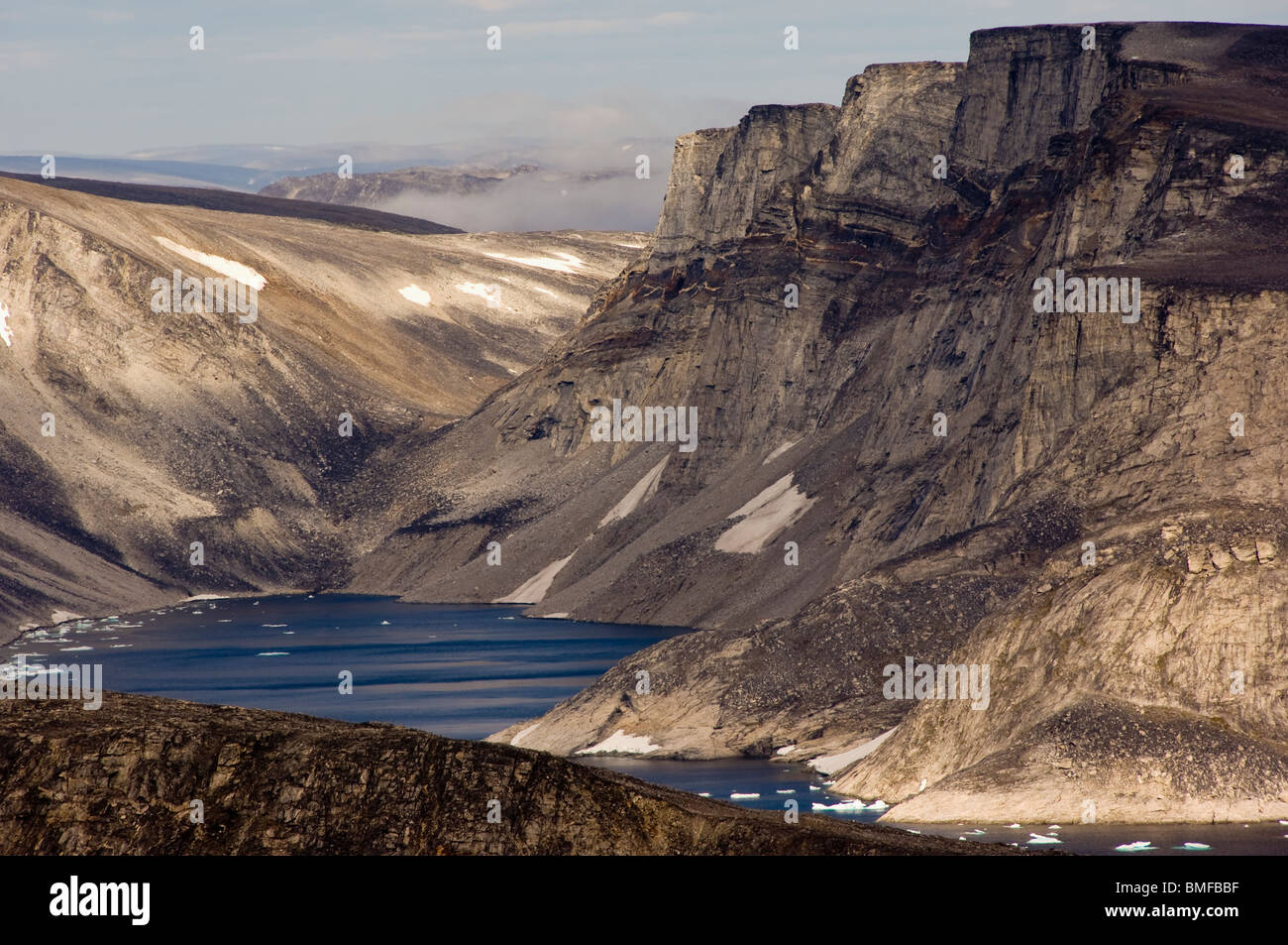 Cape Mercy, Cumberland Sound, Baffin Island, Nunavut, Canada Stock ...