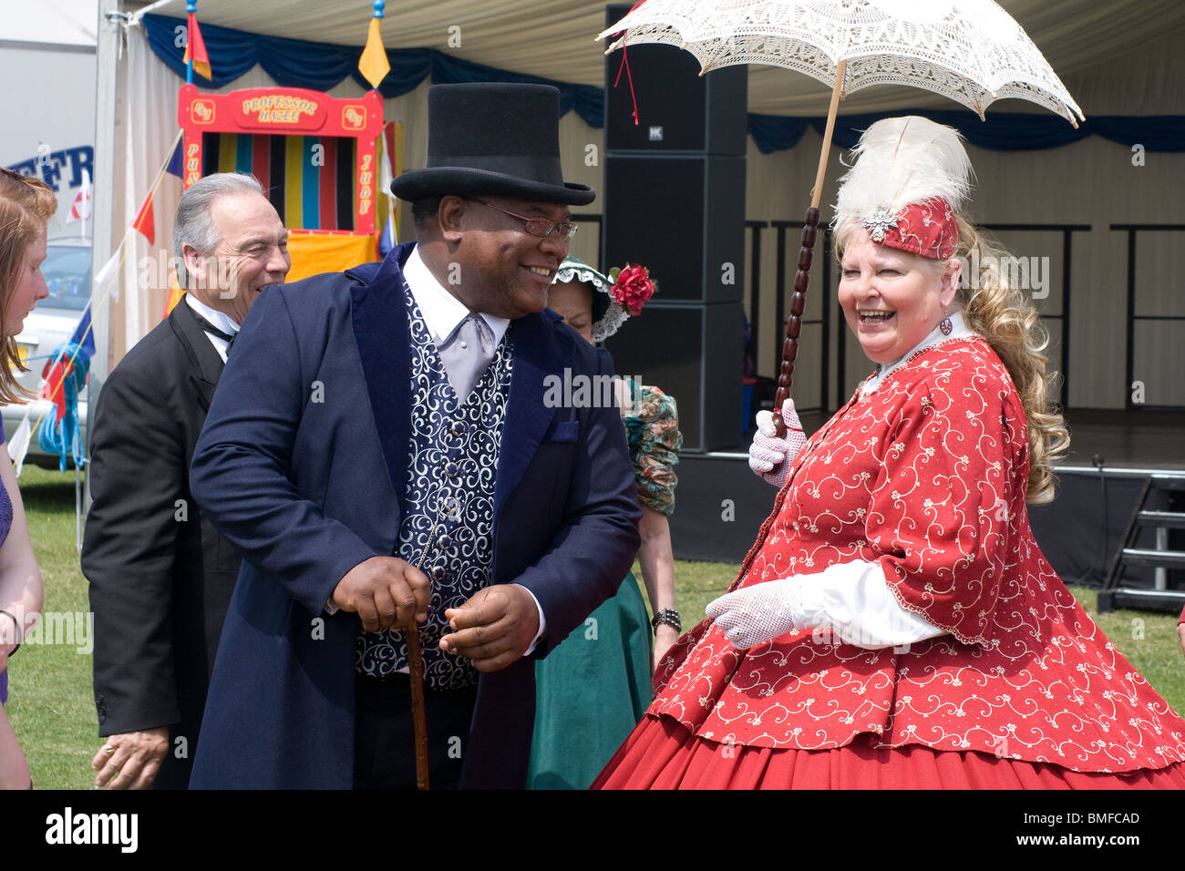 Dickens Festival Victorian Dickensian Characters High Street Rochester Kent England Uk Europe
