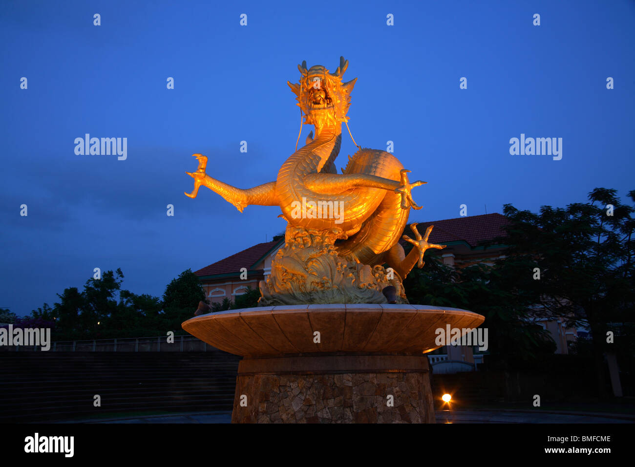Dragon monument in Phuket, Thailand Stock Photo - Alamy