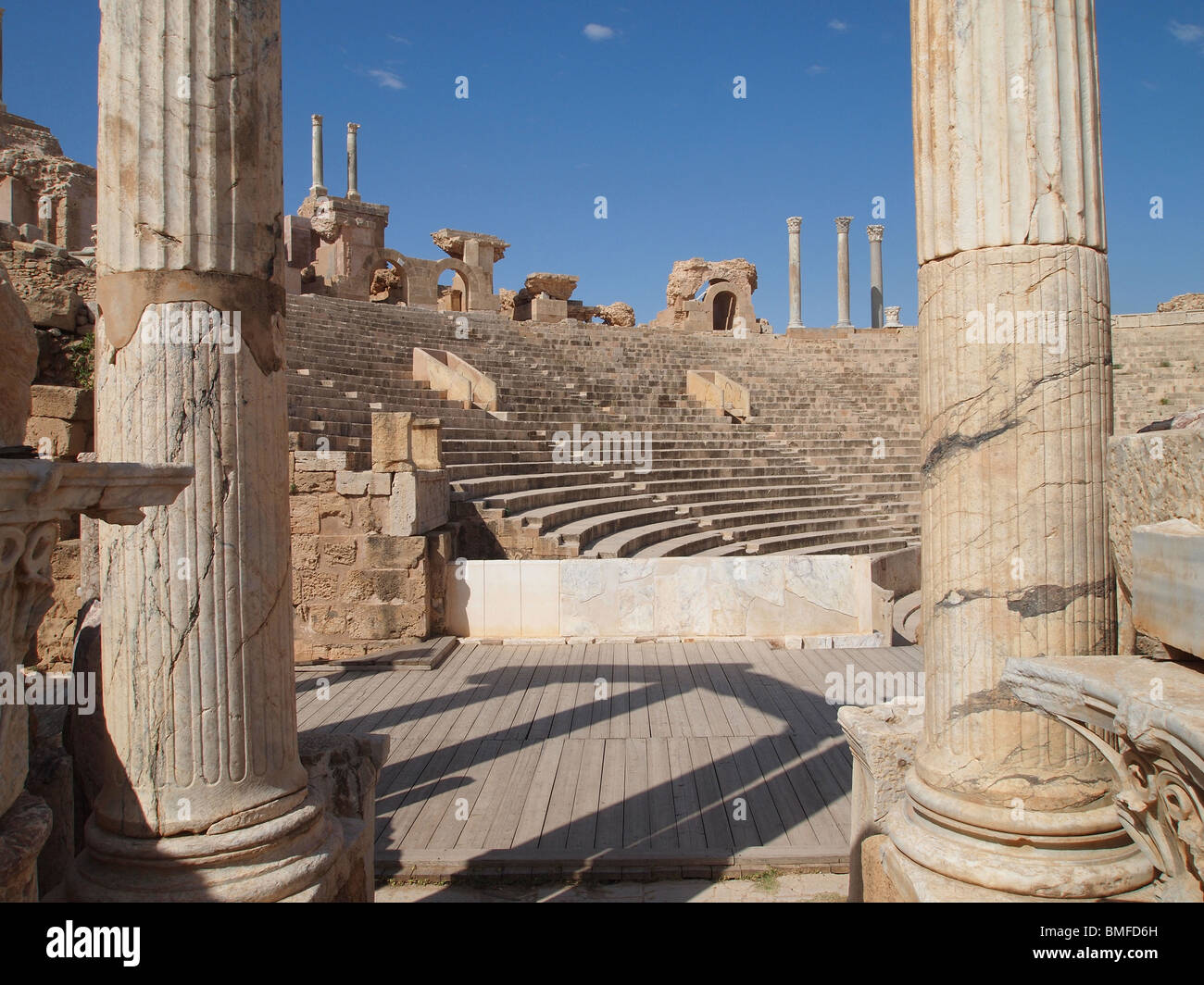 Leptis Magna ruins,Libya, north Africa Stock Photo - Alamy