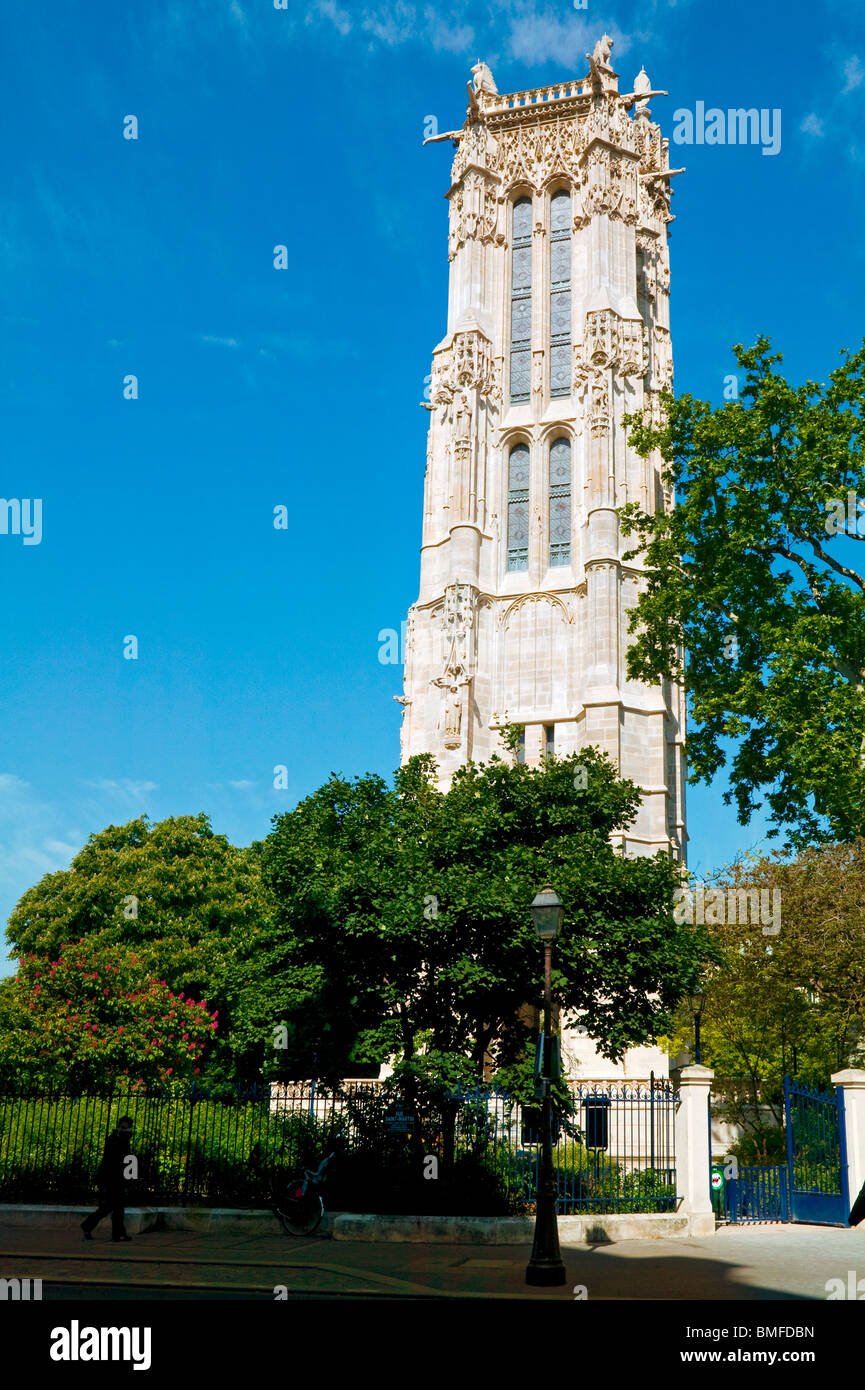 TOUR SAINT-JACQUES, PARIS, FRANCE Stock Photo - Alamy