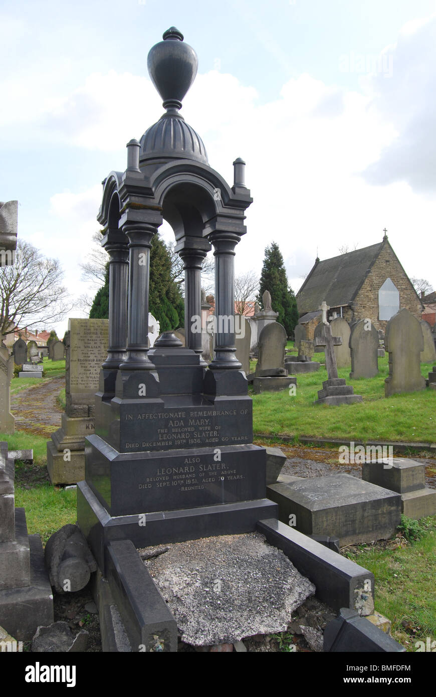 Victorian Graveyard Gothic Tombstones Dead Stone Stock Photo - Alamy