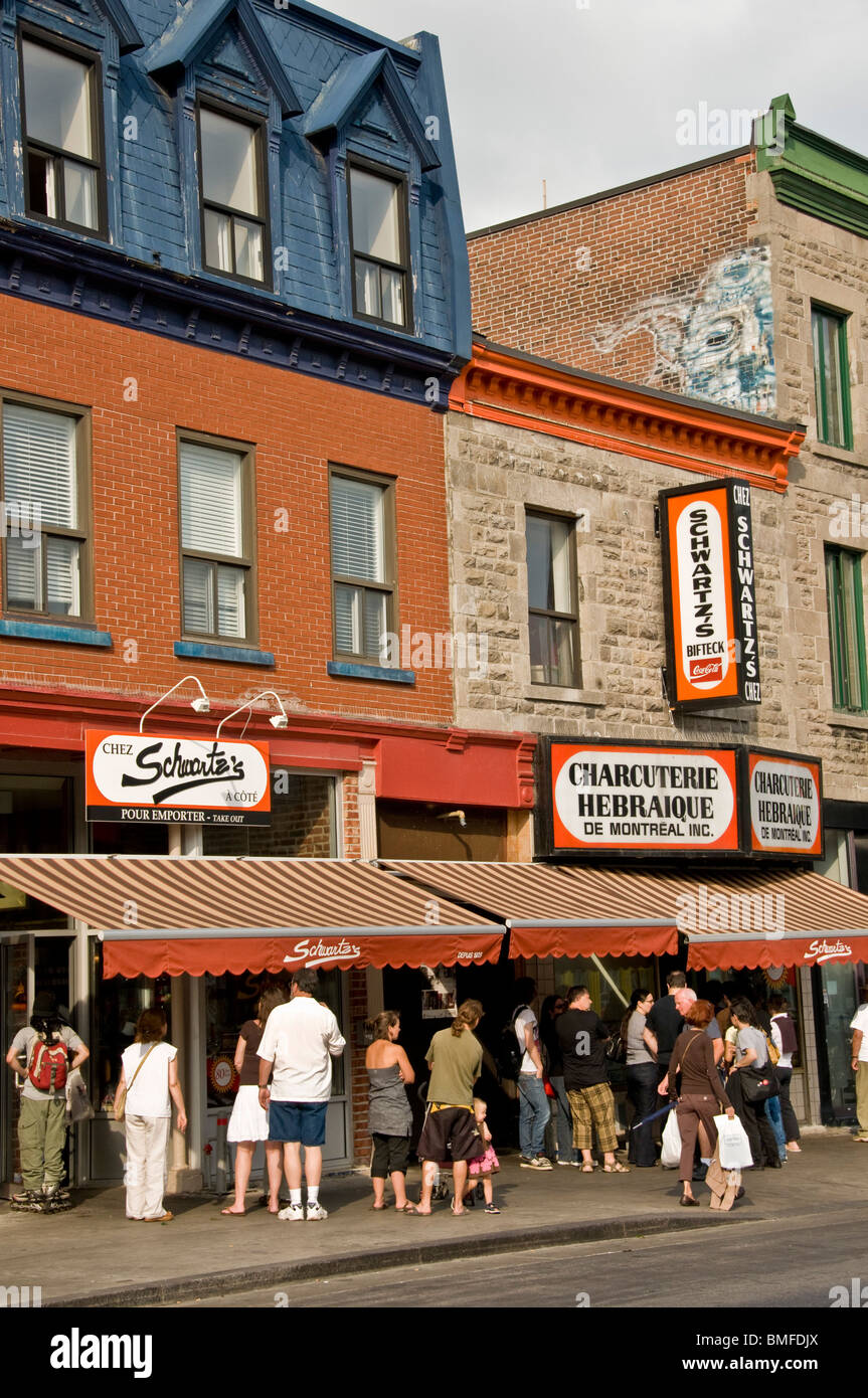 Schwartz's deli montreal hi-res stock photography and images - Alamy