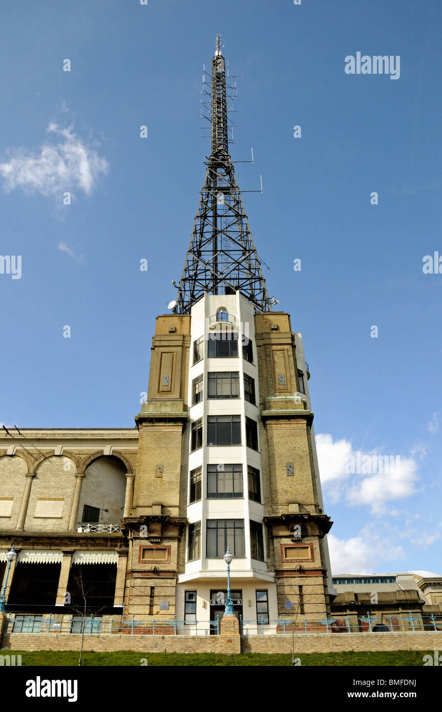 Television Transmitter Tower Alexandra Palace Alexandra Park London ...