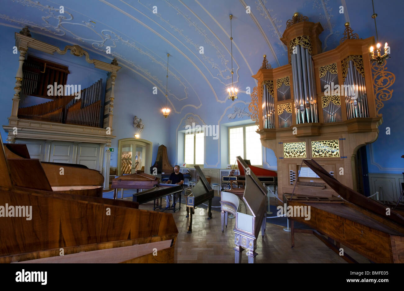 History of keyboard musical instruments, pianos and organs, in ...