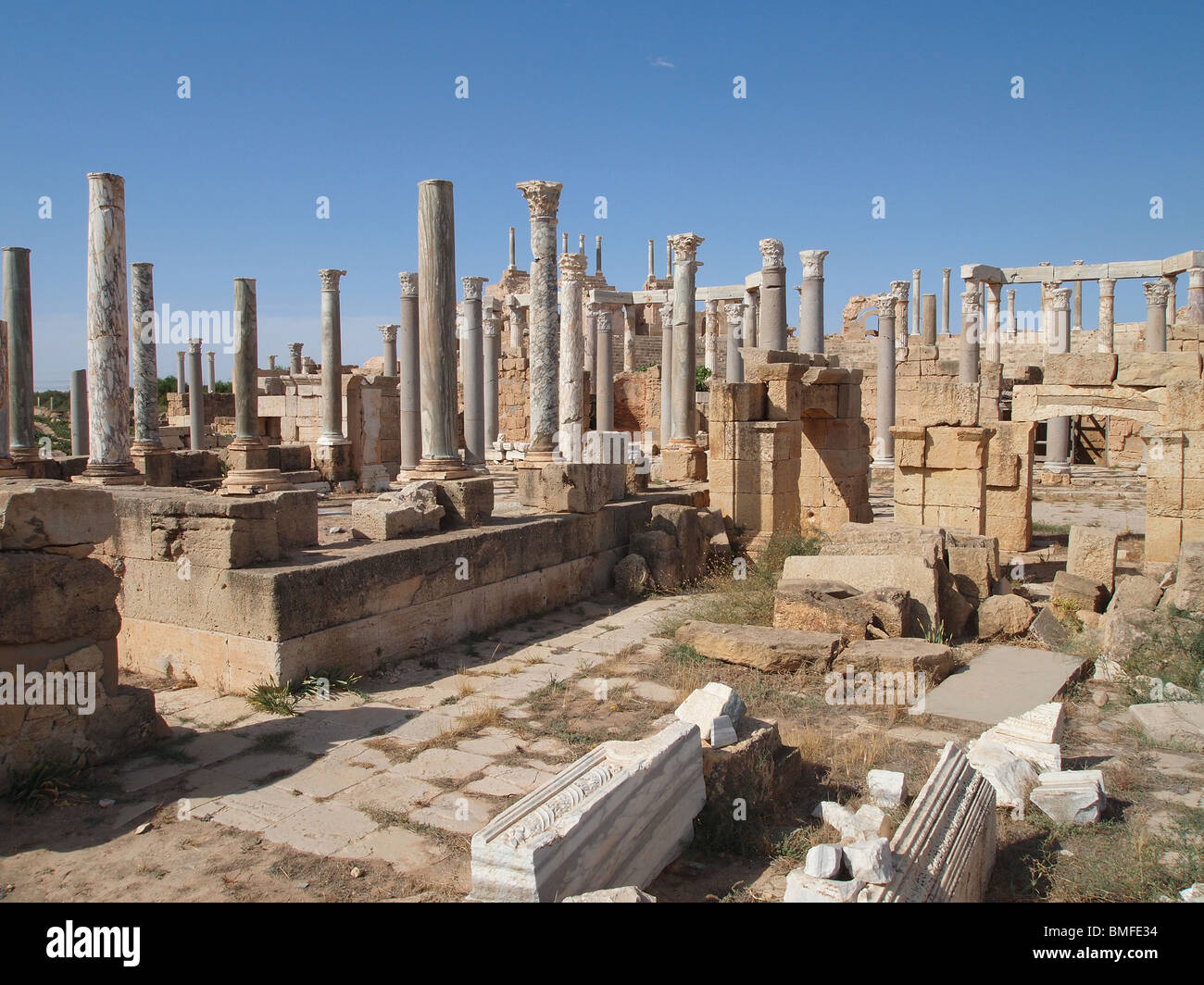 Leptis Magna, Libya Stock Photo - Alamy