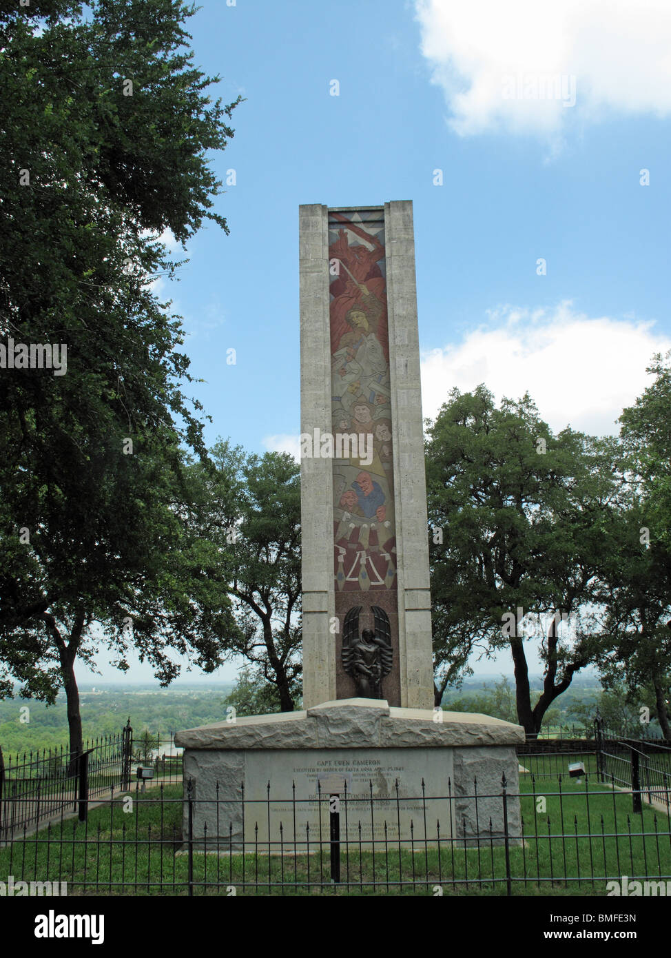 Tomb and Monument at Monument Hill in La Grange, Texas Stock Photo - Alamy