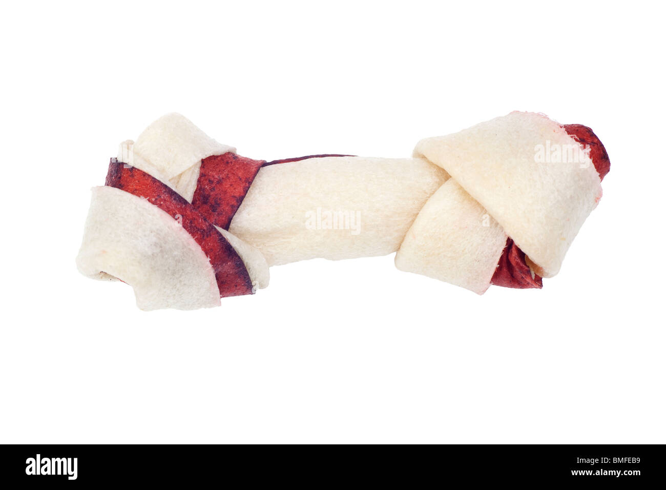 artificial dog bone isolated on white background Stock Photo - Alamy