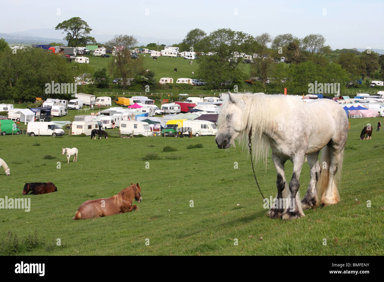 Appleby Horse Fair, Appleby-In-Westmorland, Cumbria, England, U.K Stock ...