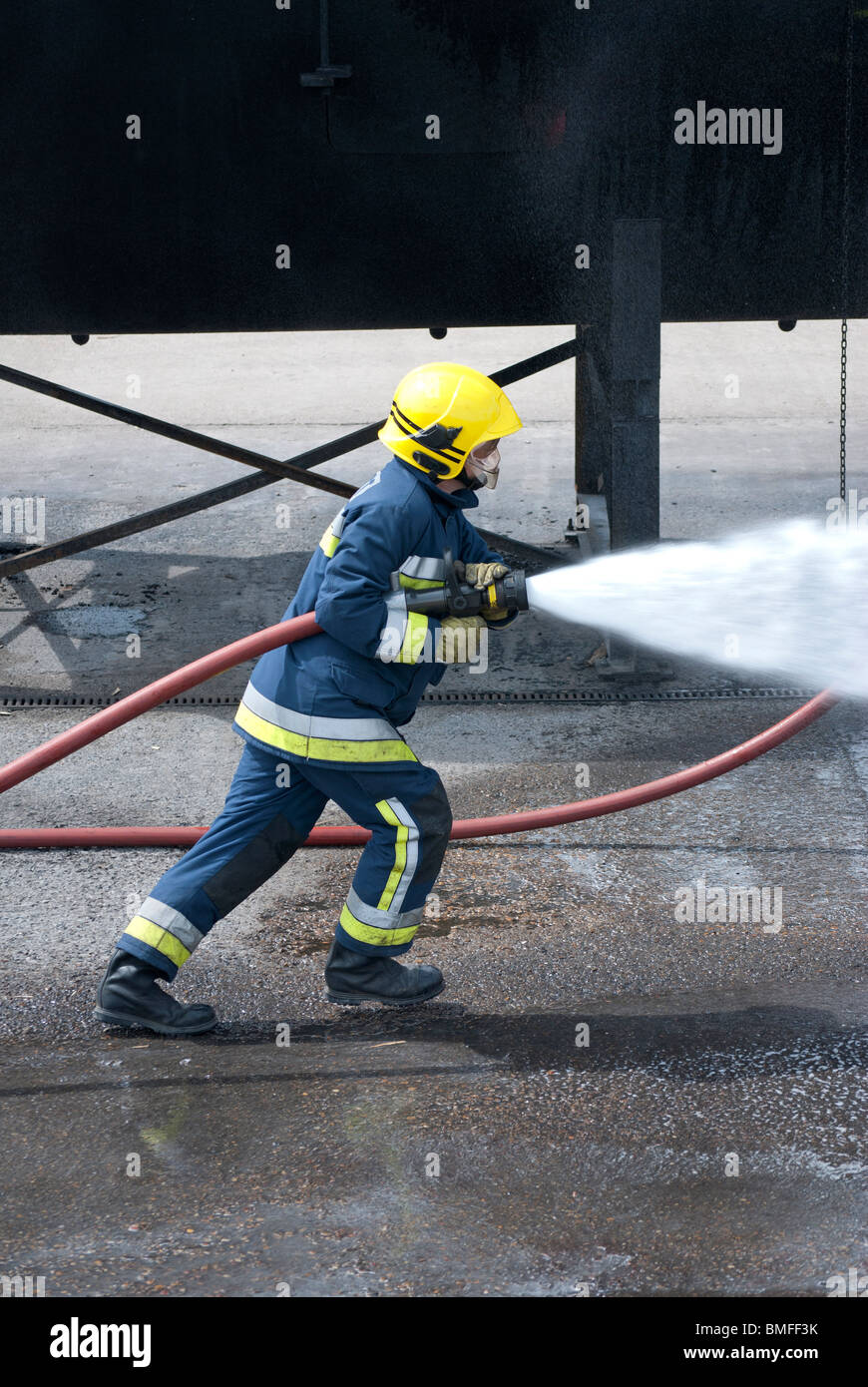 Fire extinguishing exercise hi-res stock photography and images - Alamy