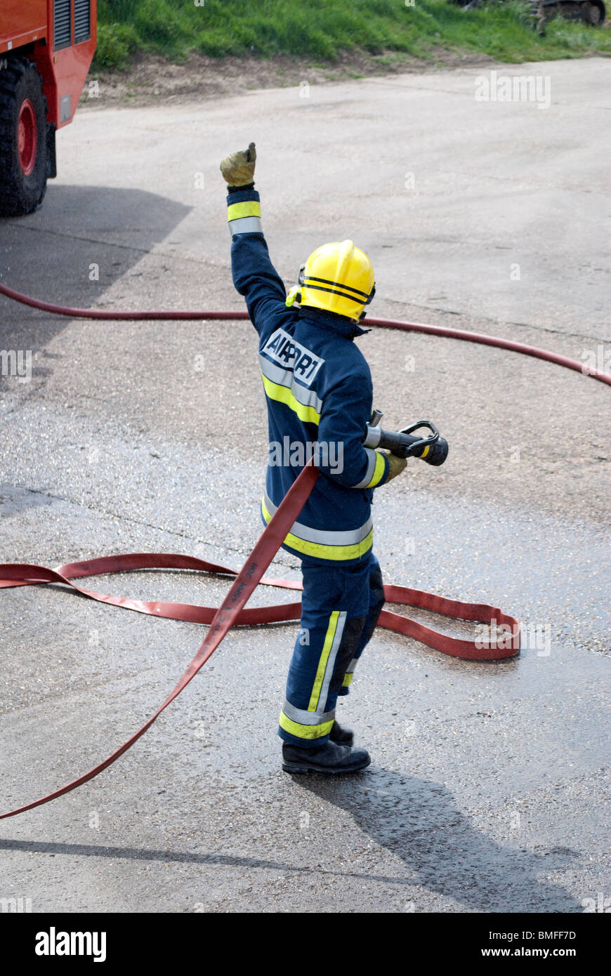 Firefighter training uk hi-res stock photography and images - Alamy