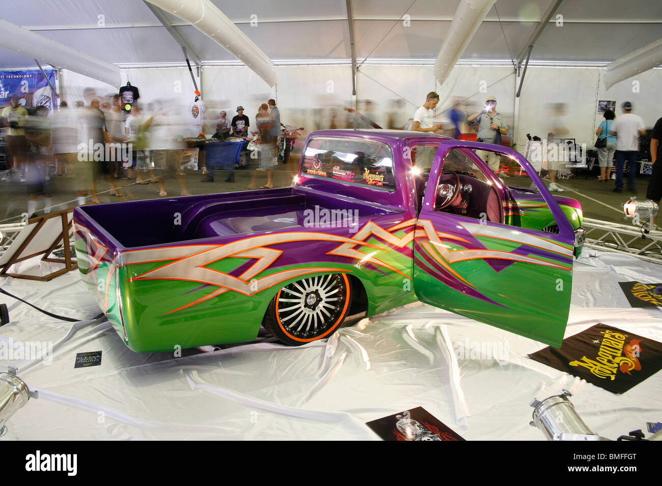 Custom Minytruck on display at an Australian car show Stock Photo - Alamy