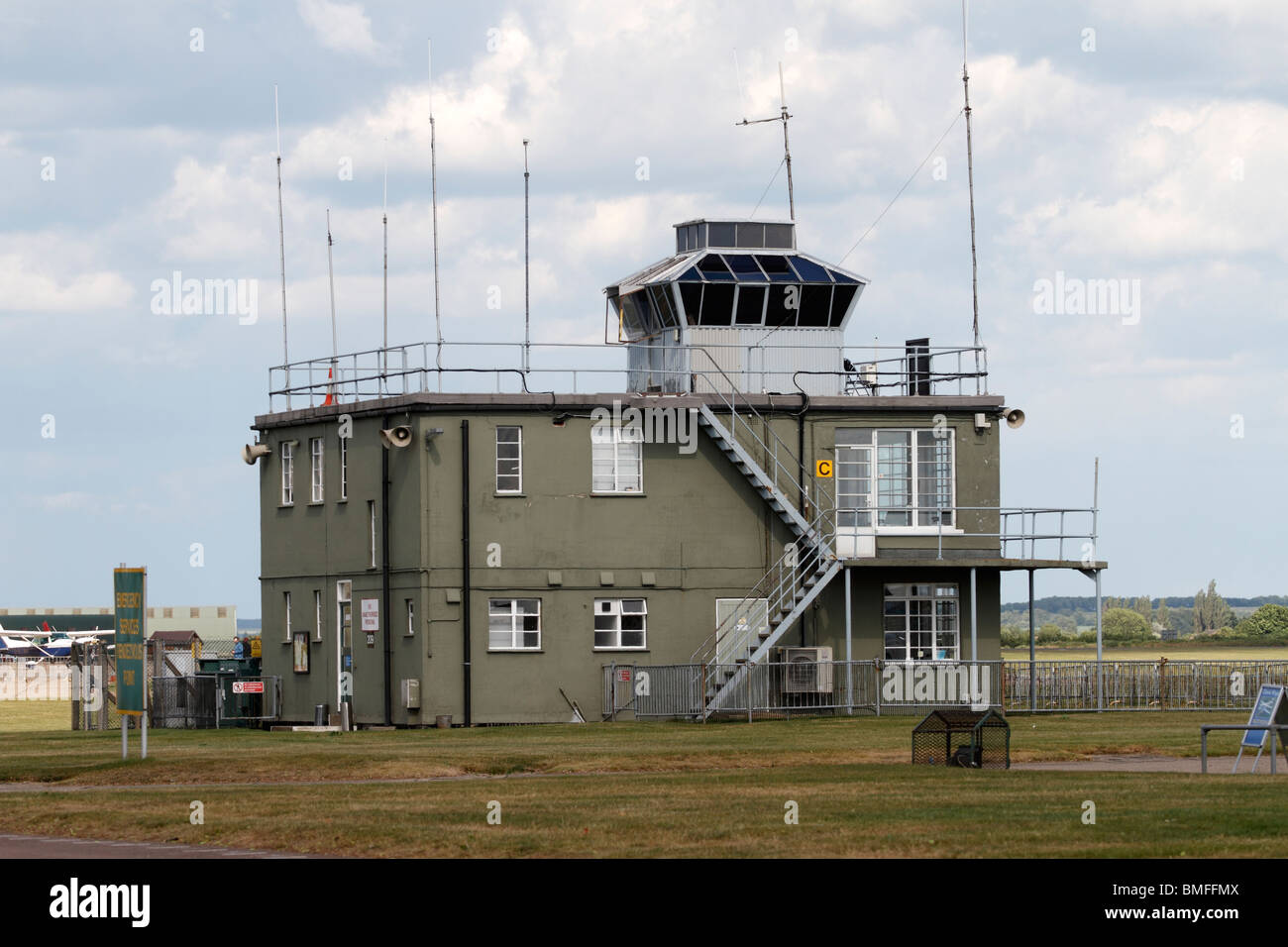 The control tower built for RAF Duxford in WWII. Duxford Aero Museum ...