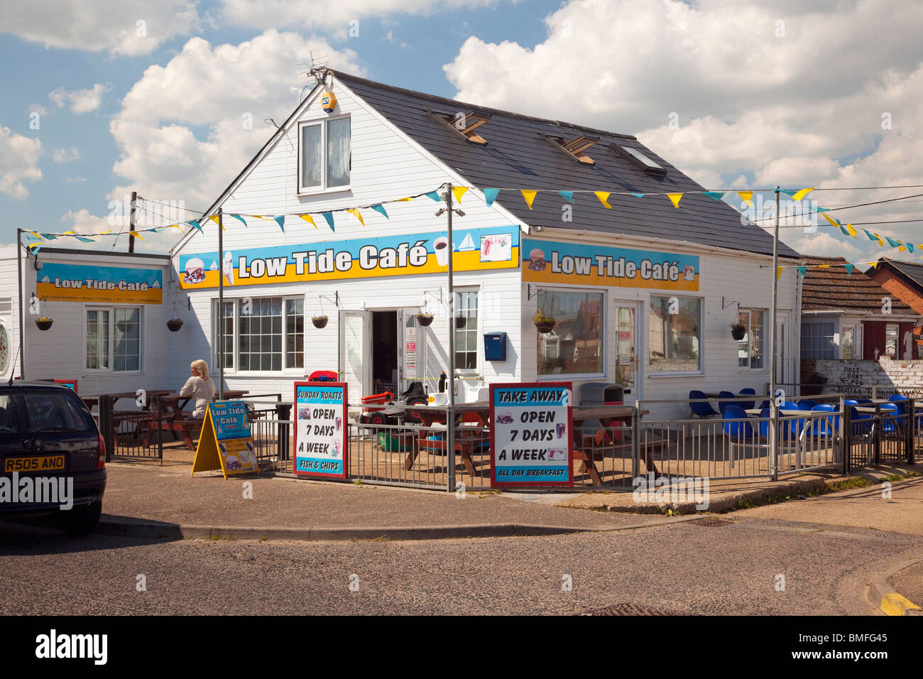 cafe at Jaywick, Essex, UK Stock Photo - Alamy
