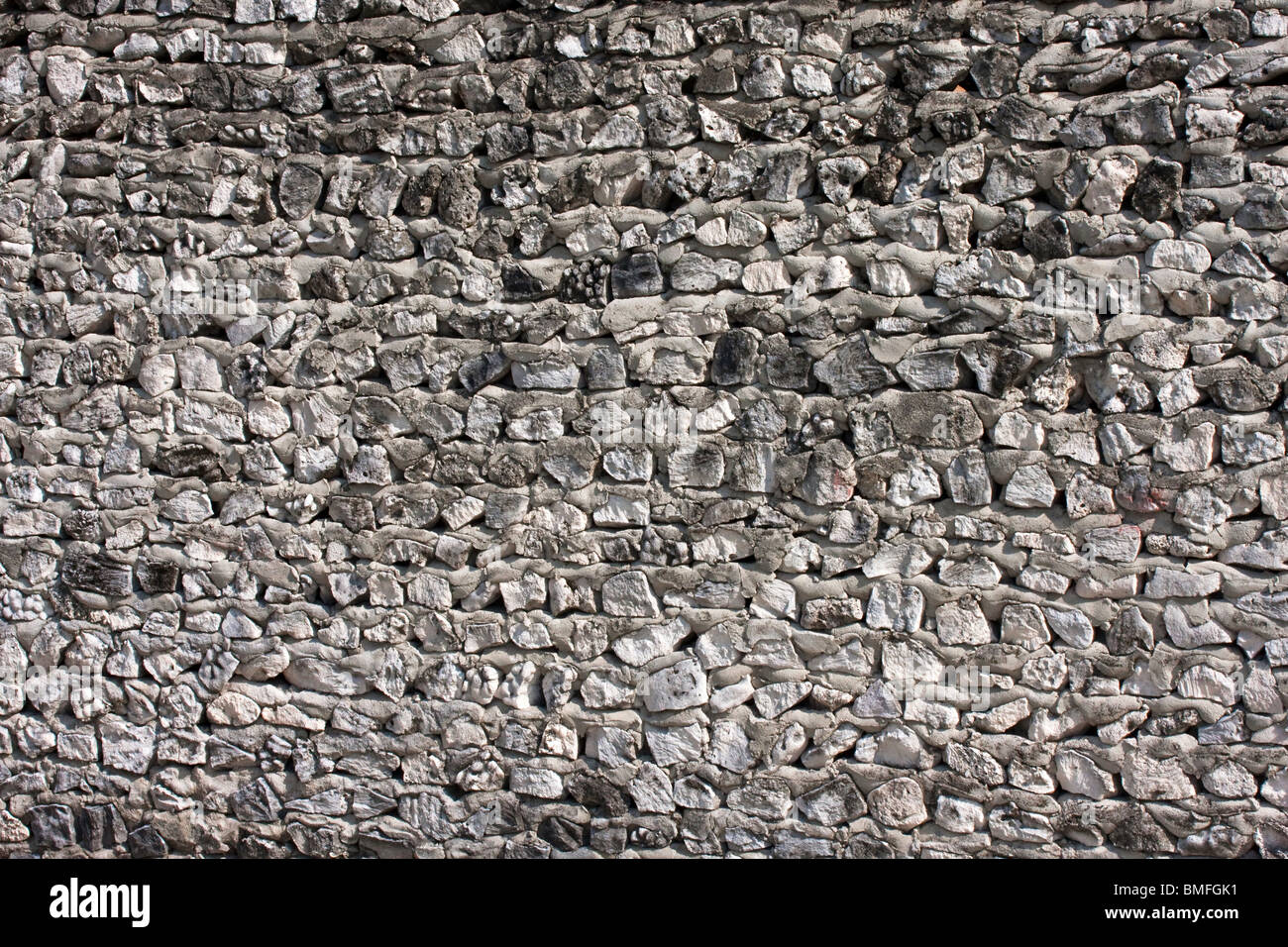 Coral Stone Wall