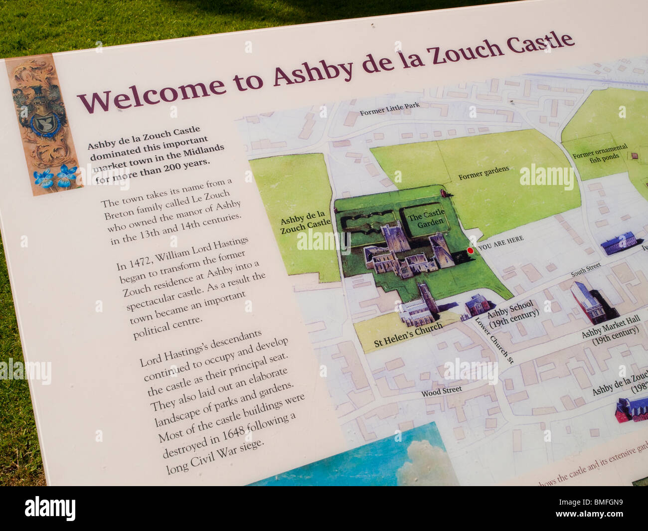 Leicestershire map hi-res stock photography and images - Alamy