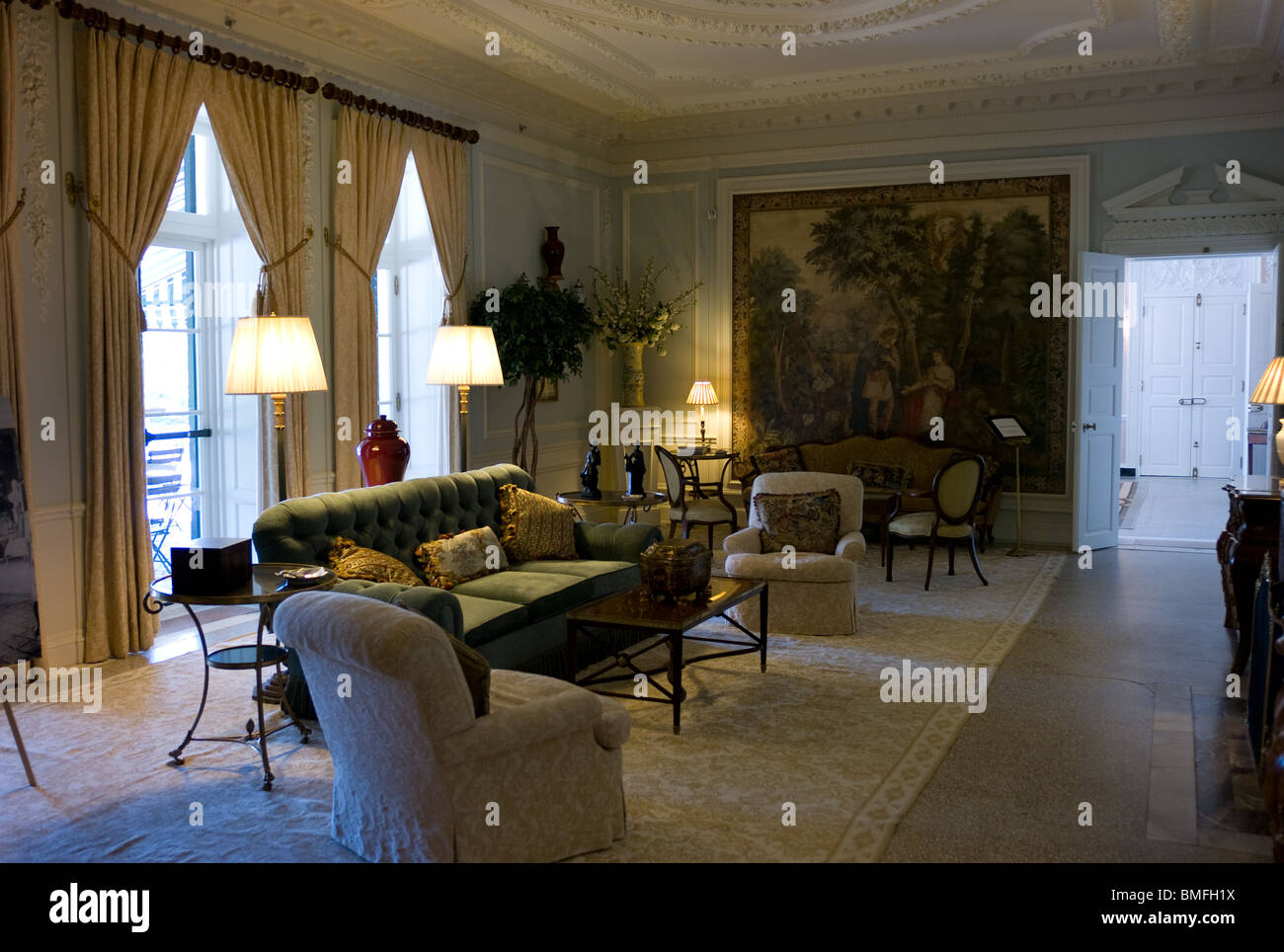 THE MOUNT (1902), HOME OF EDITH WHARTON (1862-1937) FROM 1902-11, LENOX ...