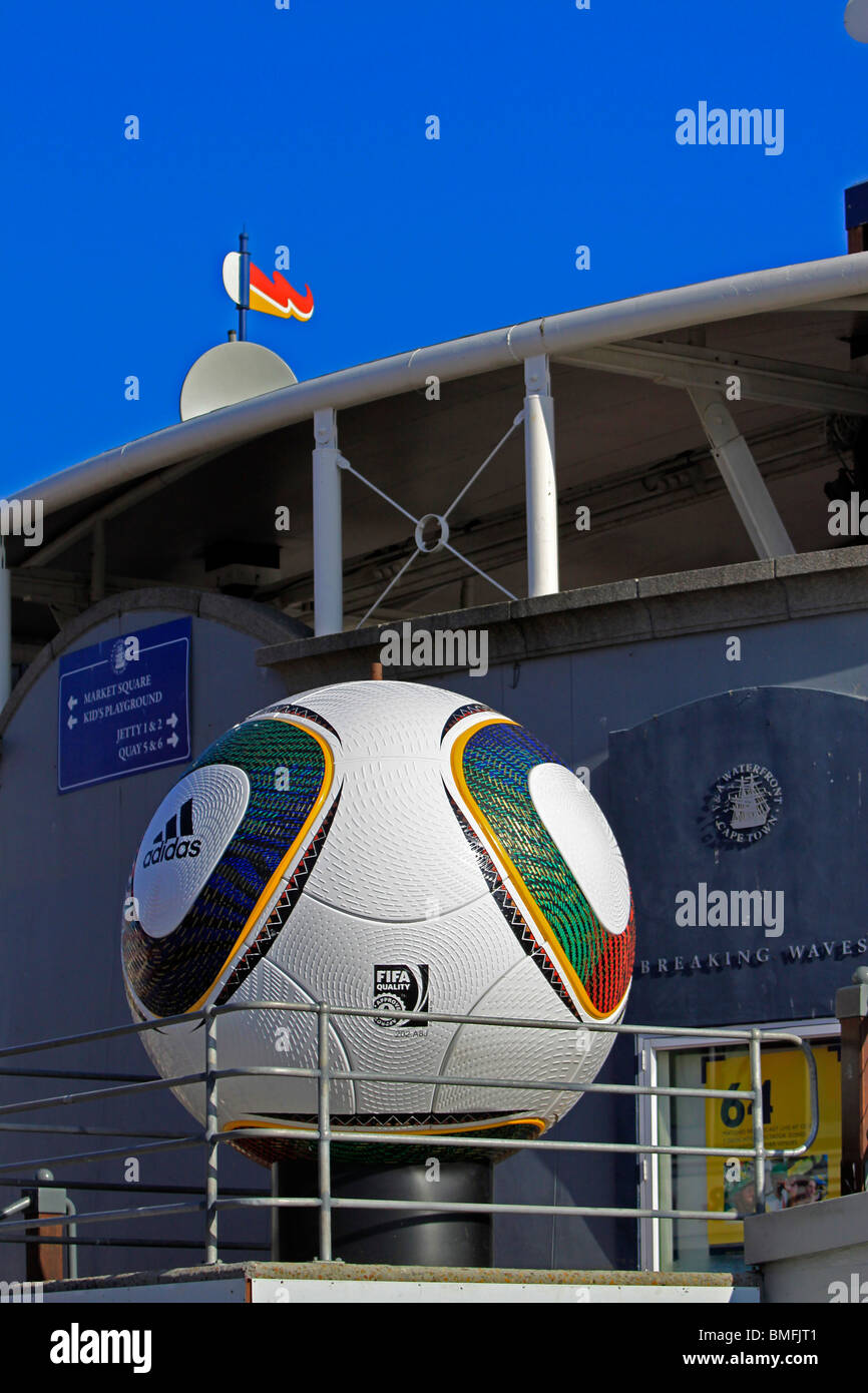 Giant football advertising Fifa World cup 2010 at V&A Waterfront Cape ...