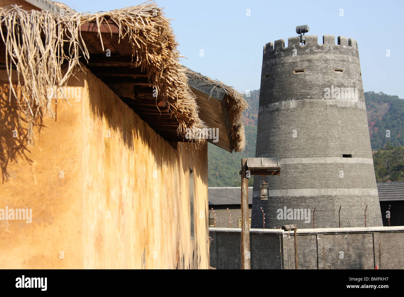 Military blockhouse used during Japanese invasion in WW II, Hengdian ...