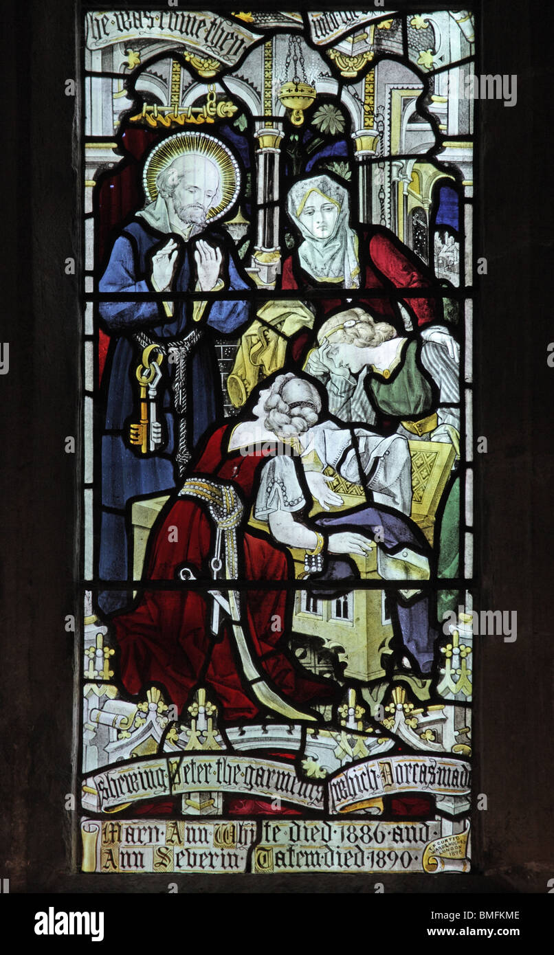 Saints peter paul stained glass High Resolution Stock Photography and ...