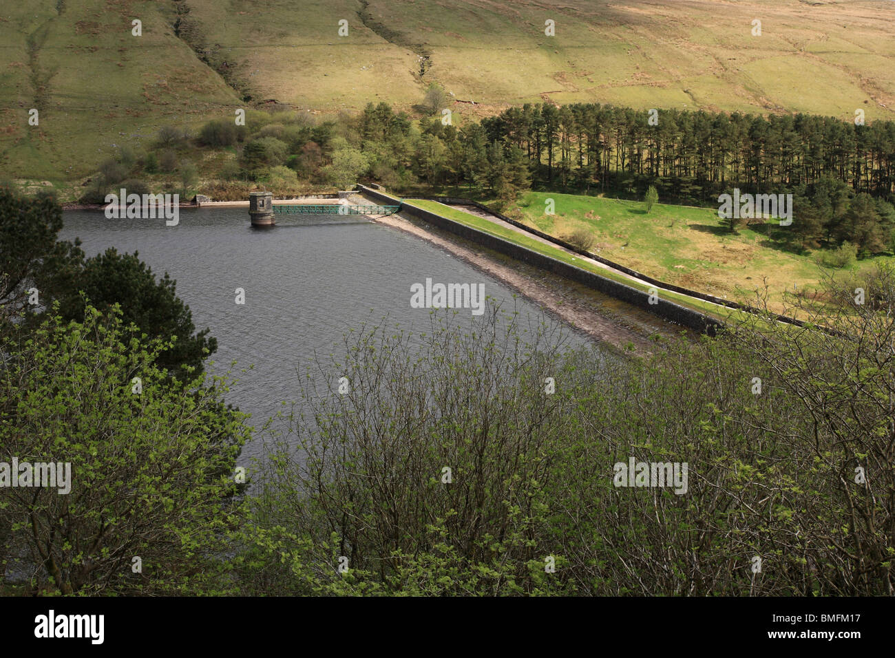 Ystradfellte Reservoir, Brecon Beacons, Wales, UK Stock Photo - Alamy