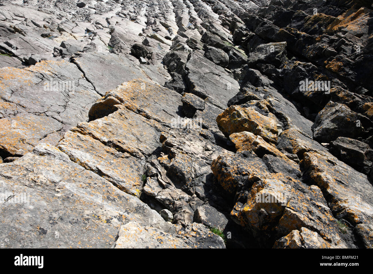 Rock Formations, Barry Island, Wales, UK Stock Photo - Alamy