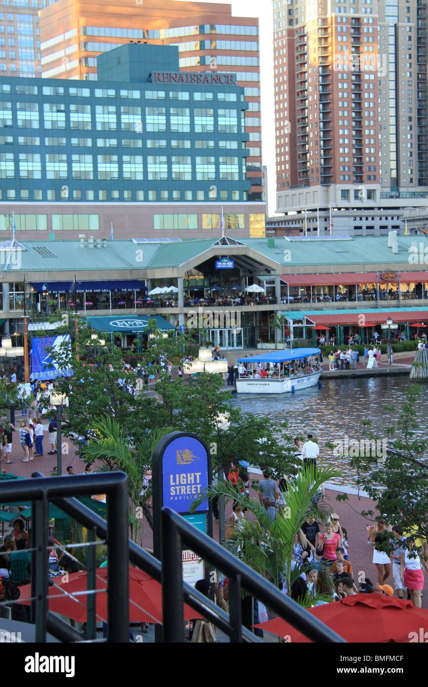Scenes of Inner Harbor in Baltimore, Maryland Stock Photo - Alamy