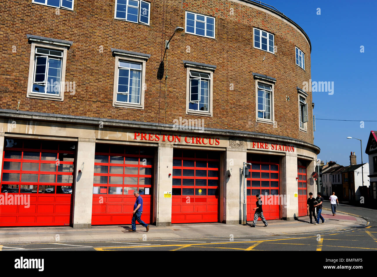 Preston Circus fire station in Brighton UK Stock Photo - Alamy