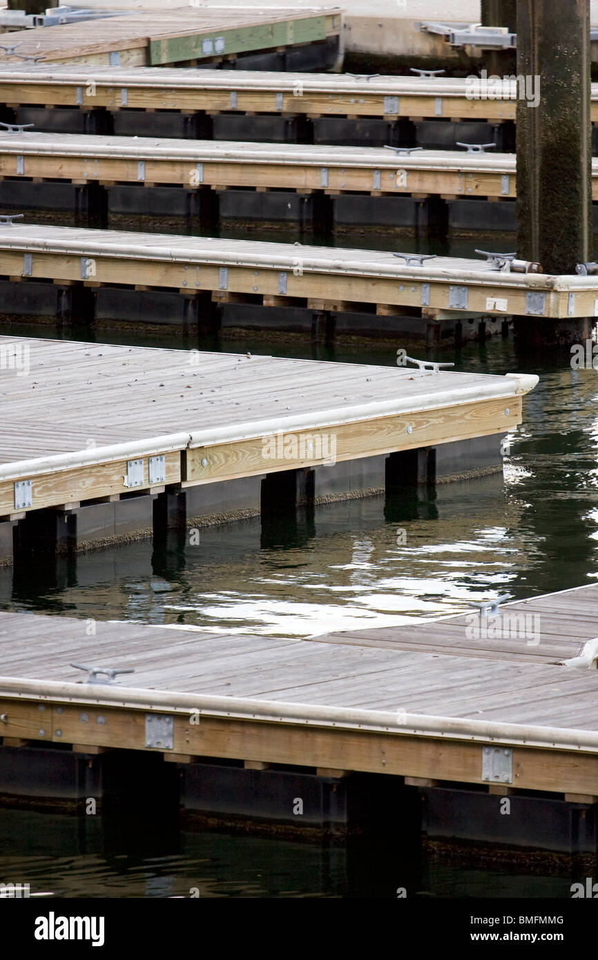 Empty steel pipe finger docks hi-res stock photography and images - Alamy