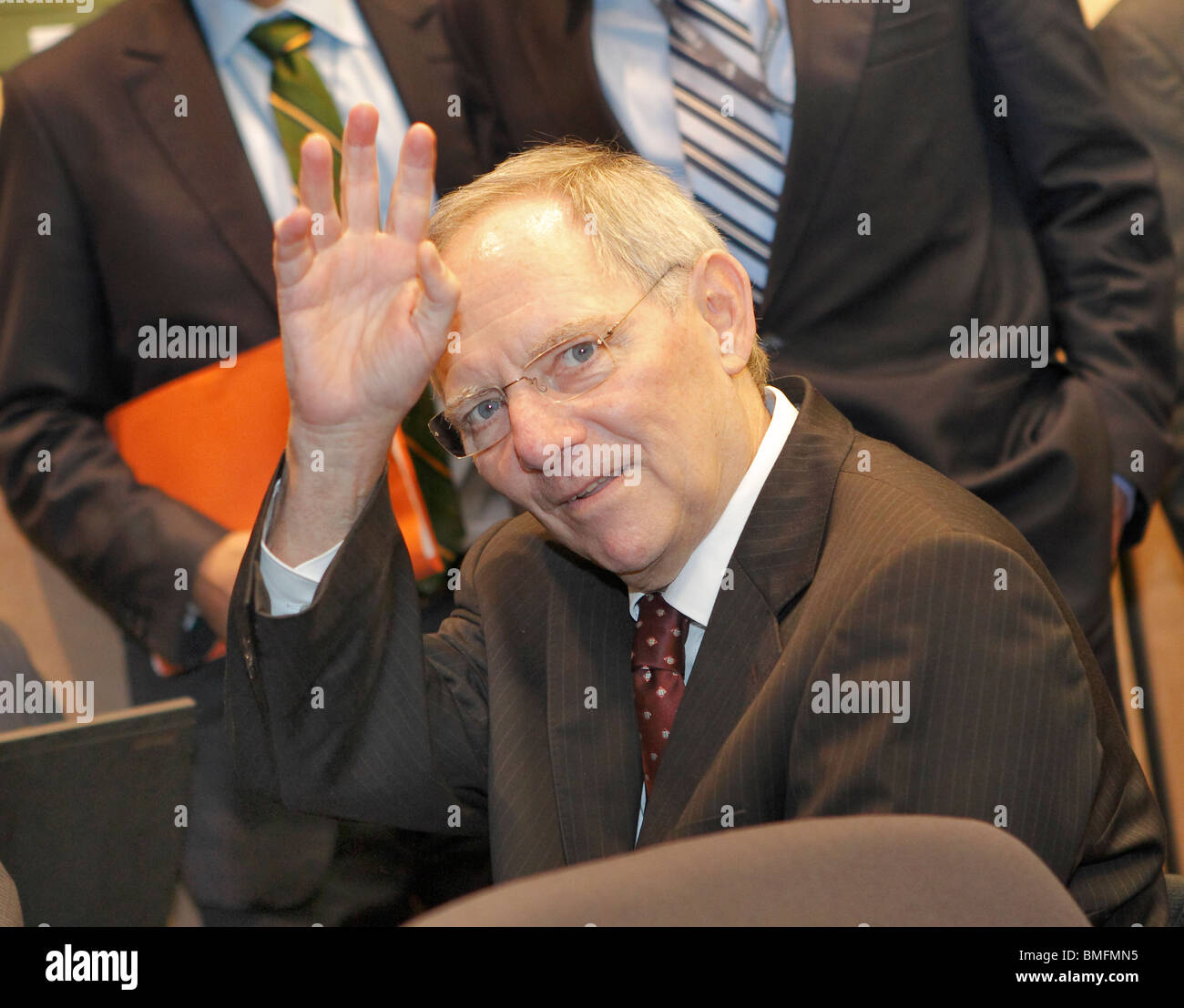 Wolfgang Schauble, Finance Minister, Germany Stock Photo - Alamy