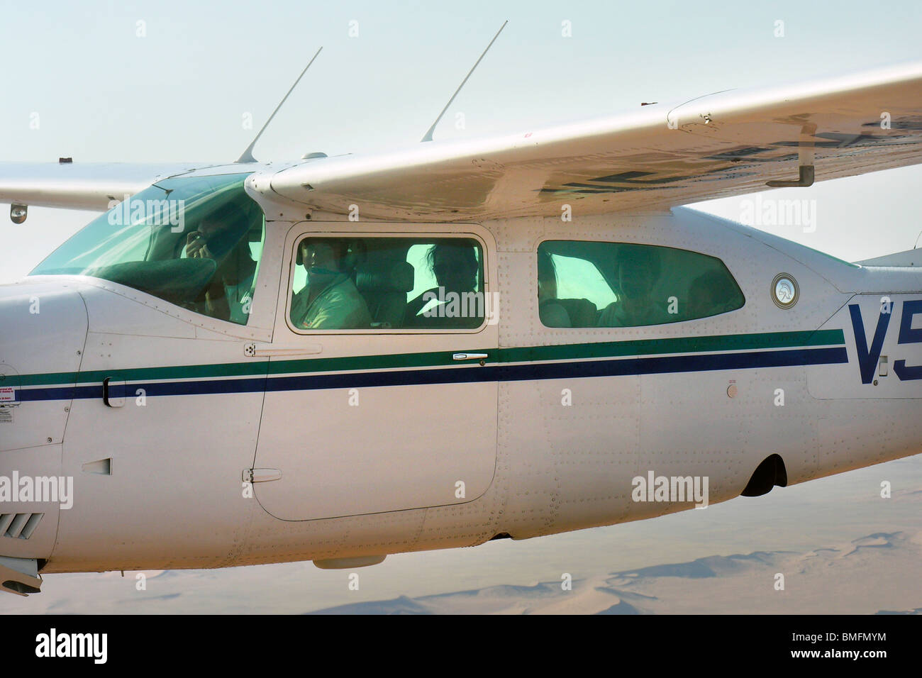 Airplane, Namib desert, Namibia Stock Photo - Alamy