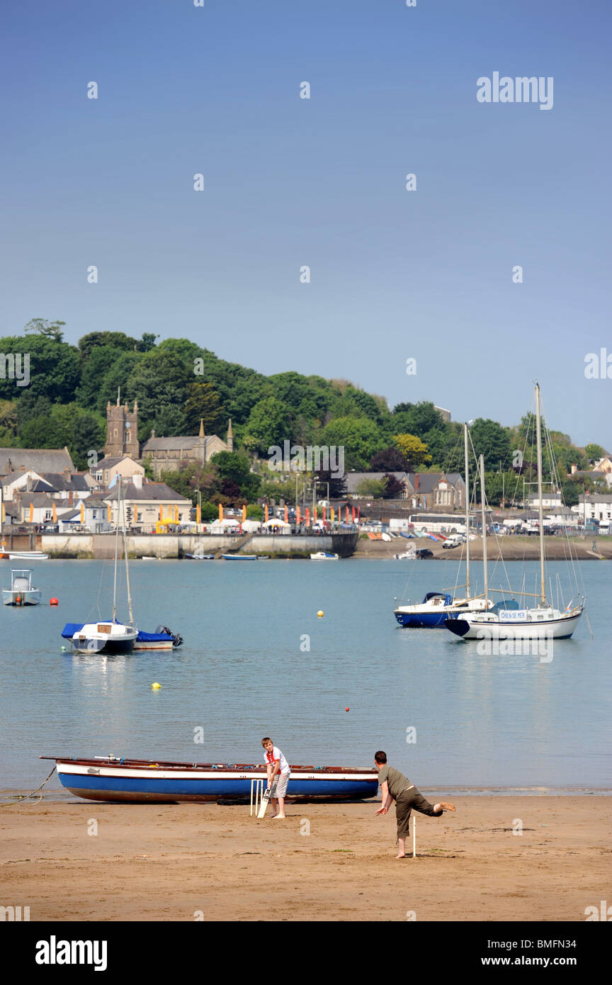 School Children Playing Cricket Uk High Resolution Stock Photography ...