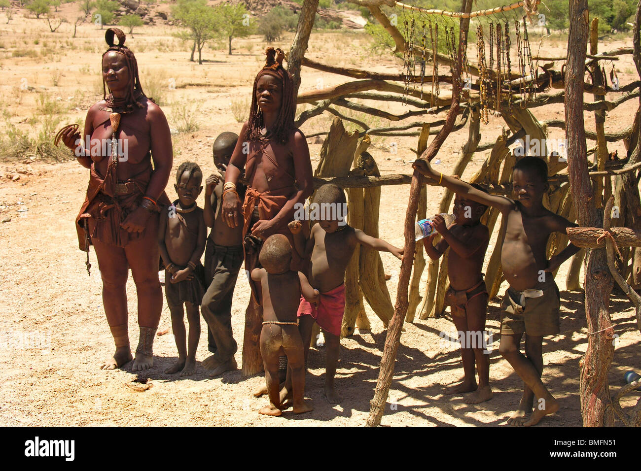 Himba people, surrounding of Opuwo, Namibia Stock Photo - Alamy