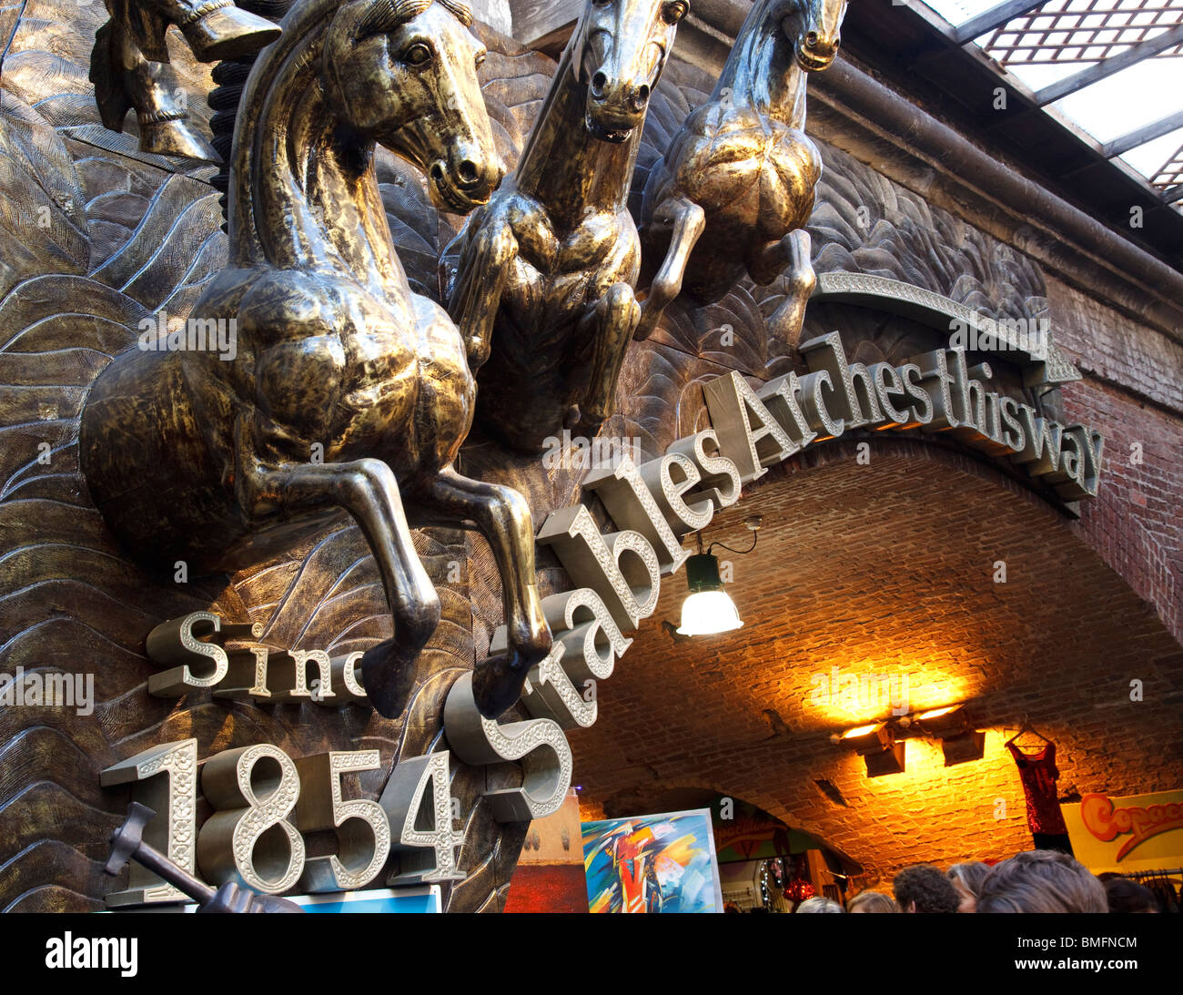 Camden stables market horses hi-res stock photography and images - Alamy