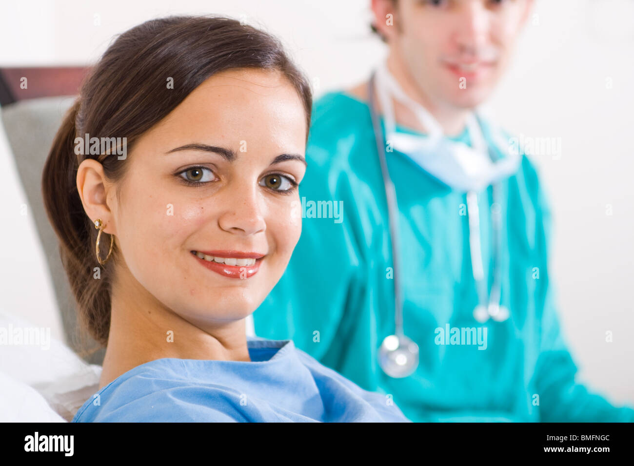 Nurse clean patient hi-res stock photography and images - Alamy