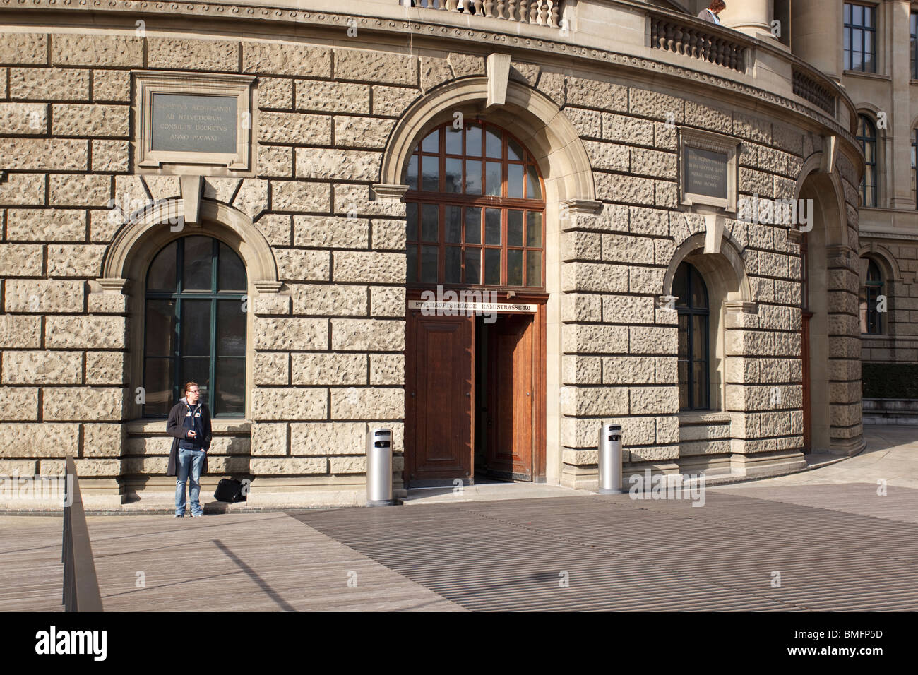 Entrance eth zurich university hi-res stock photography and images - Alamy