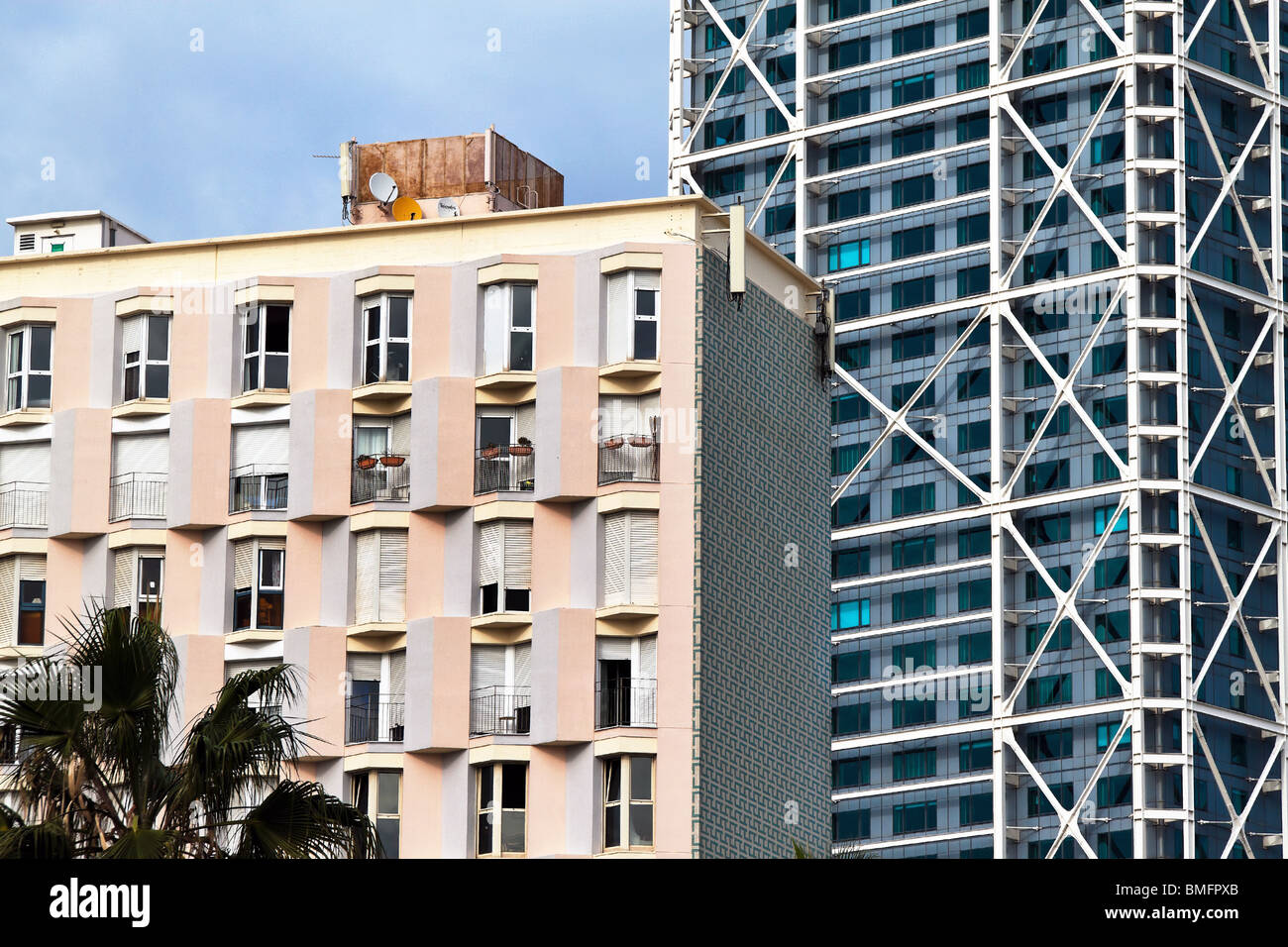 Old and new architecture Stock Photo - Alamy