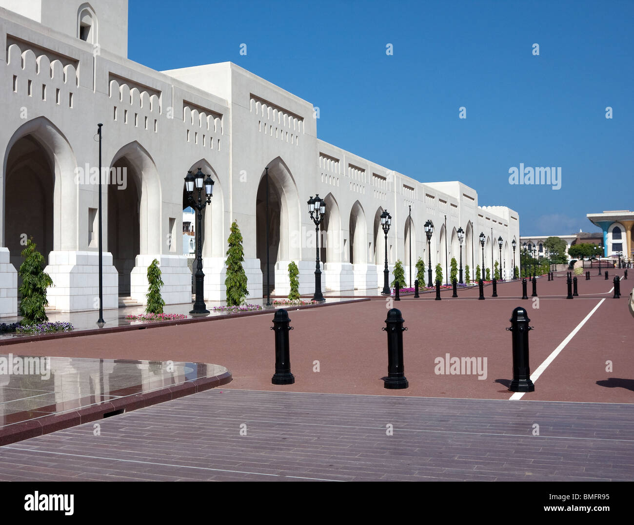 Al Alam Palace, Muscat, Oman Stock Photo - Alamy