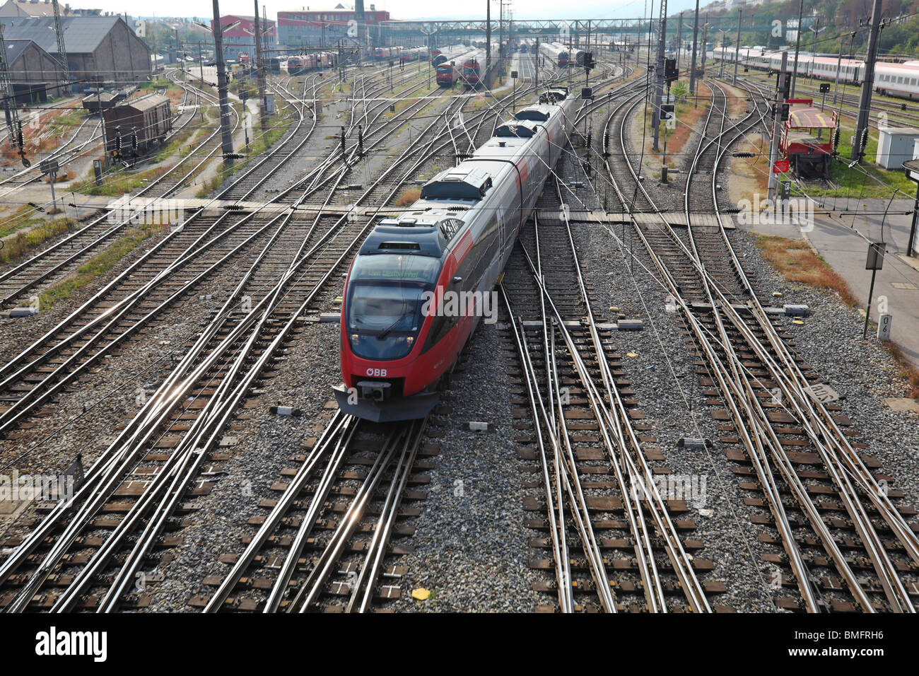 Train of the OEBB Stock Photo - Alamy