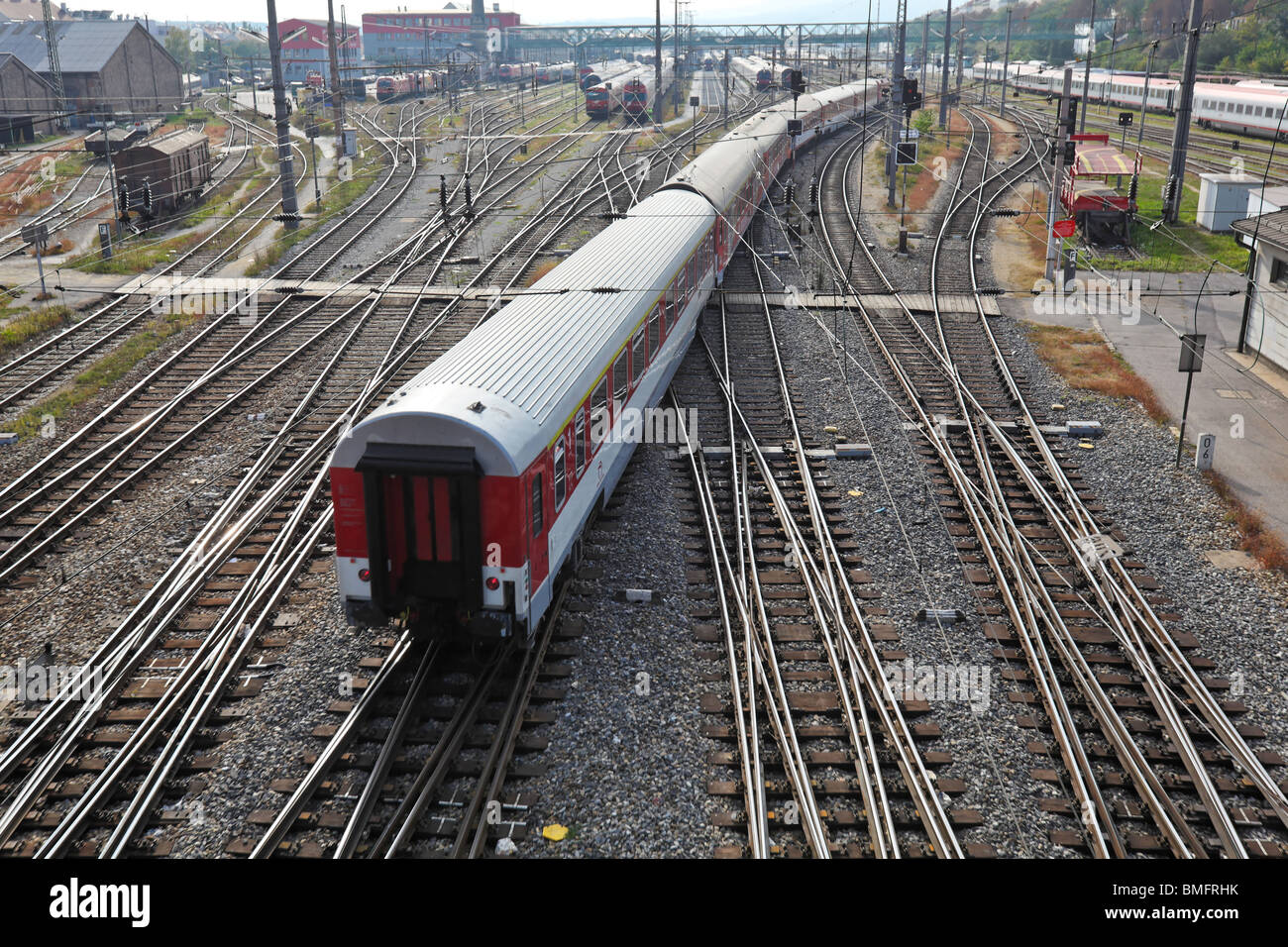Train of the OEBB Stock Photo - Alamy