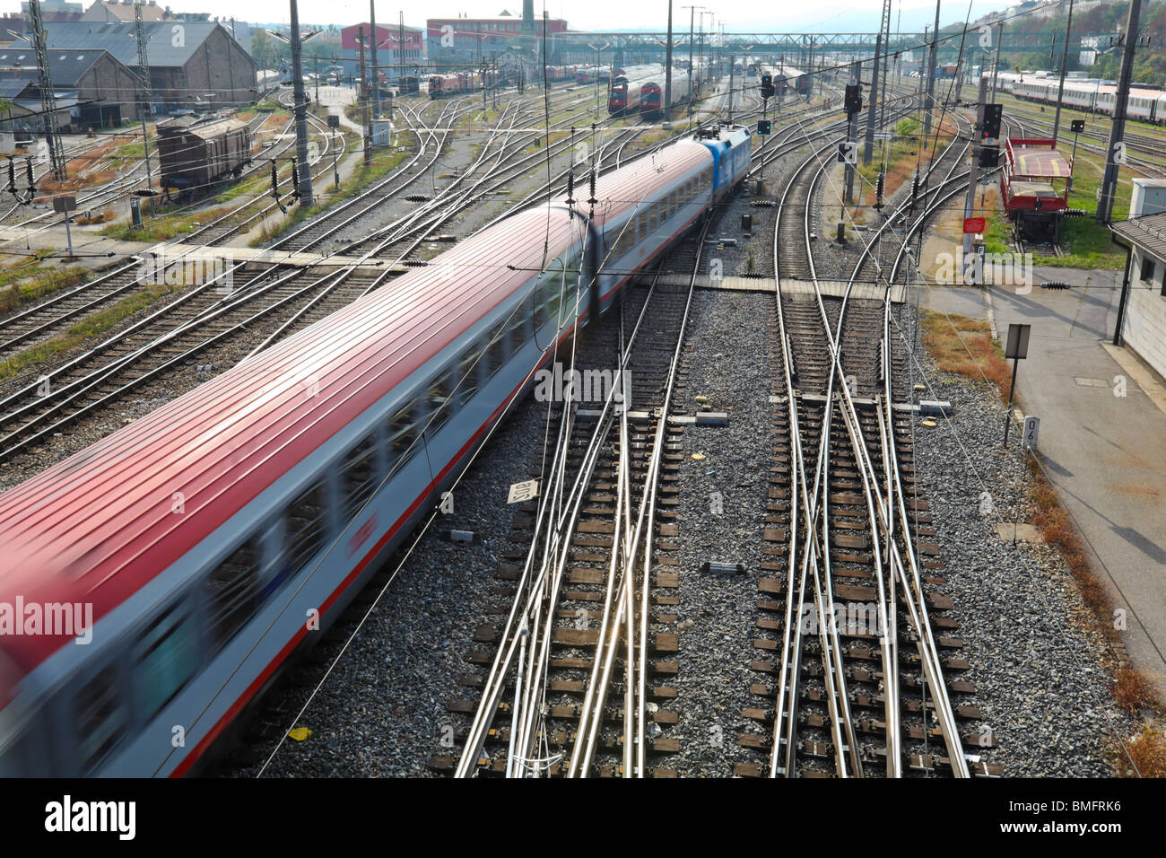 Train traffics hi-res stock photography and images - Alamy