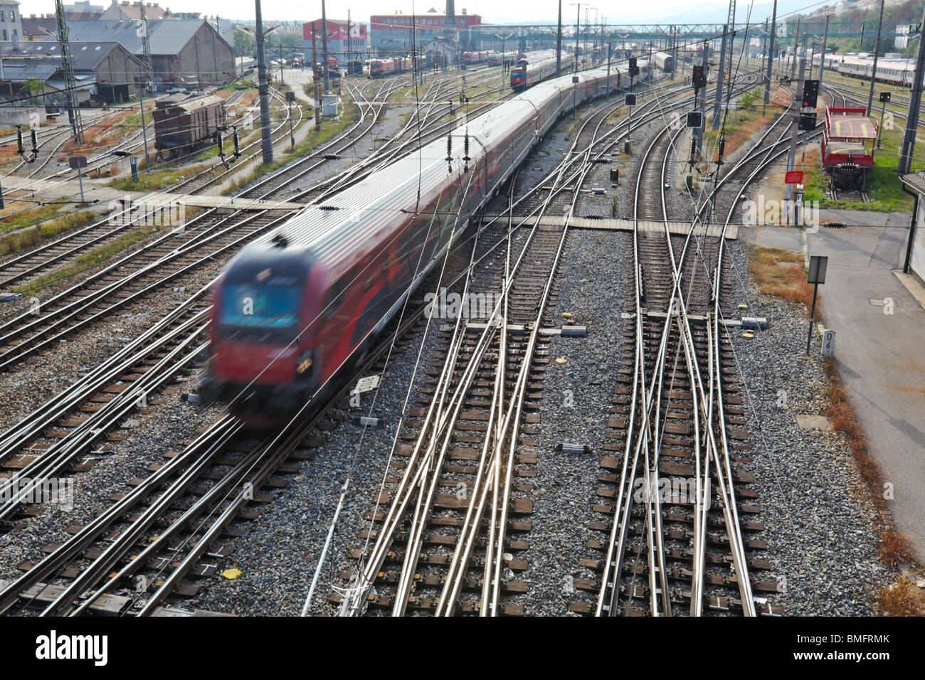 Train of the OEBB Stock Photo - Alamy