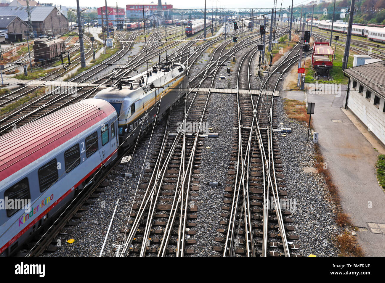 Train of the OEBB Stock Photo - Alamy