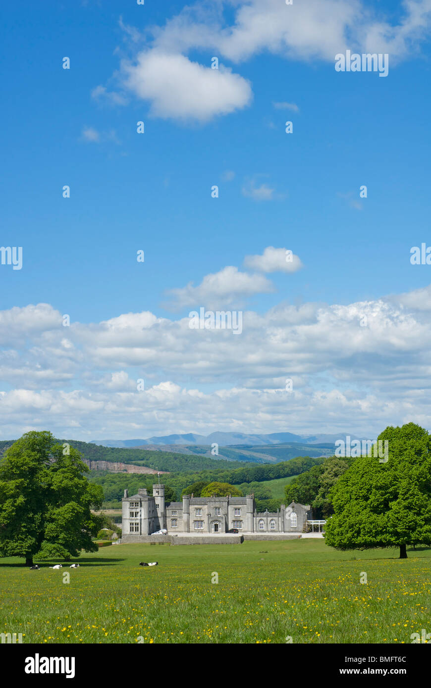 Leighton hall lancashire house hi-res stock photography and images - Alamy