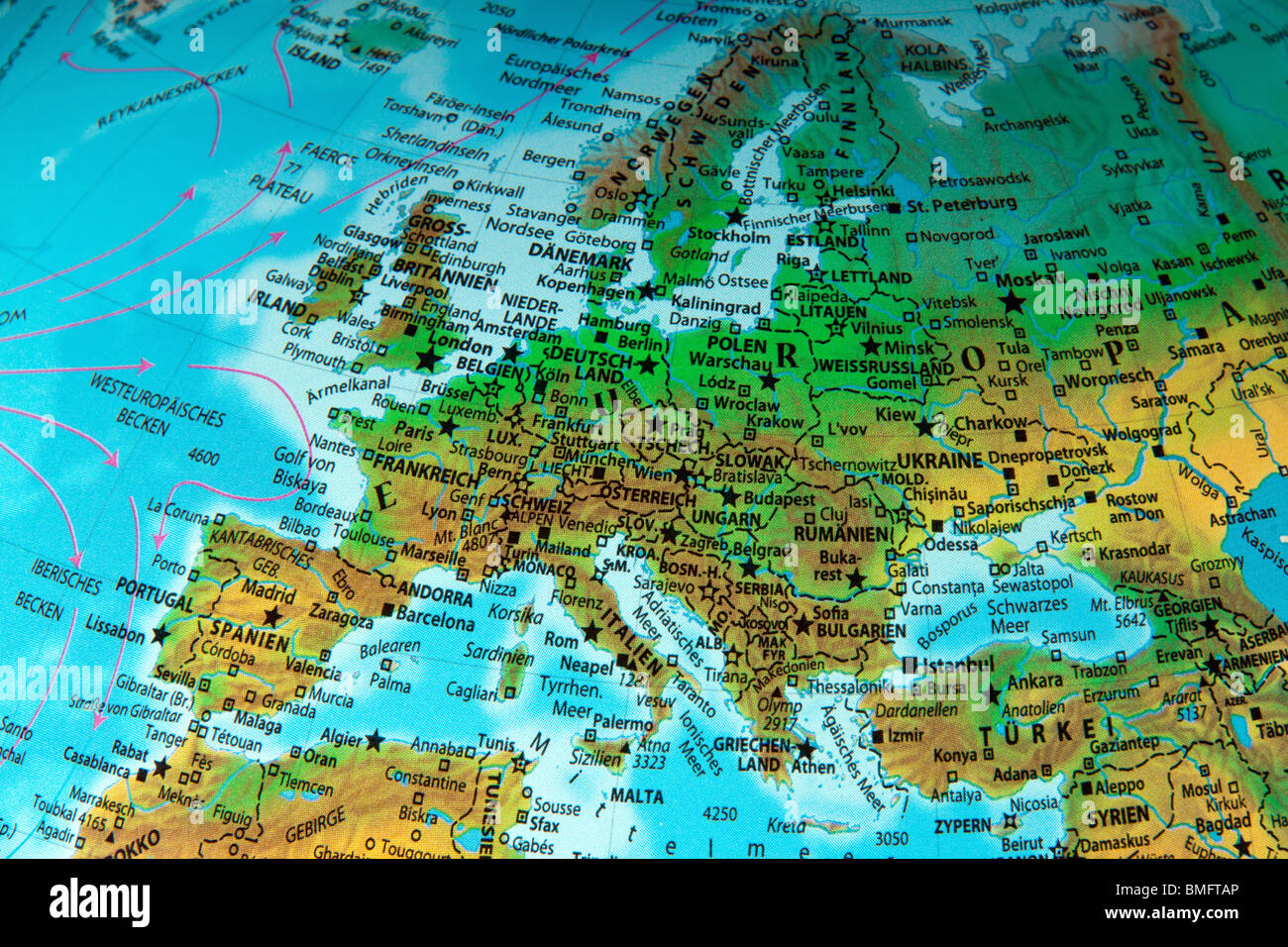 Soil map europe hi-res stock photography and images - Alamy