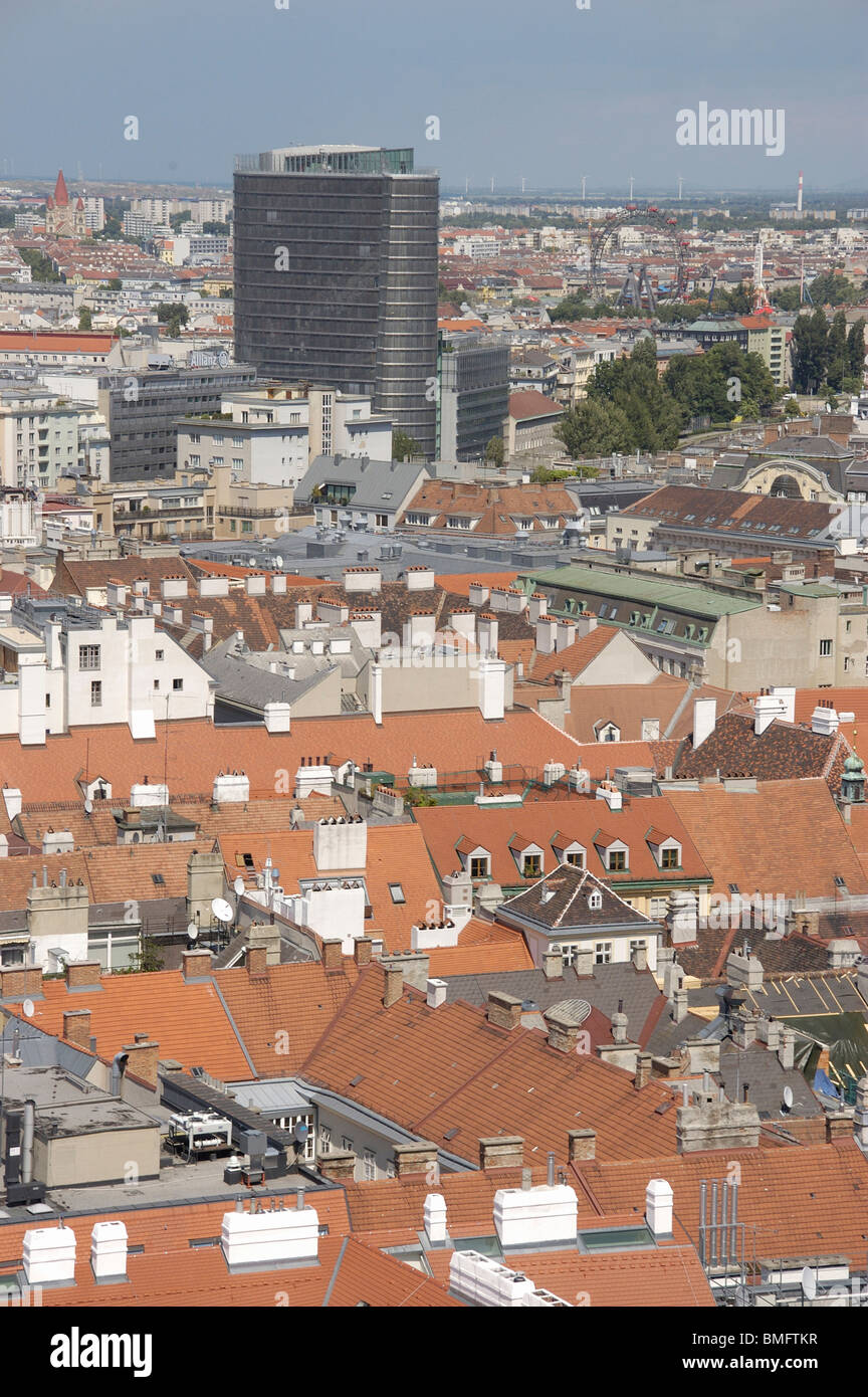 Vienna roof landscape Stock Photo - Alamy